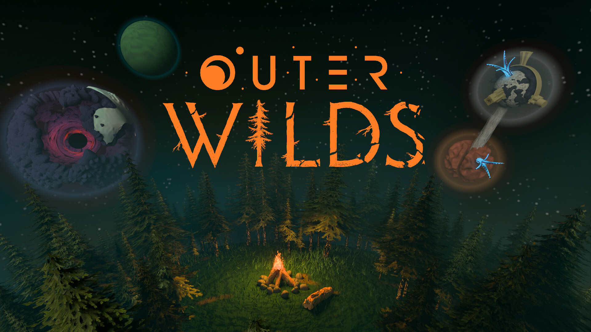 ArtStation - Night sky (Outer wilds