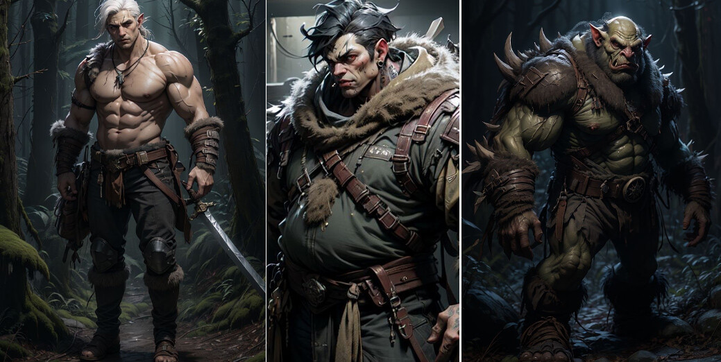 4K Anime Reference Art for Artists and Enthusiasts - 267 Ogre Warrior ...