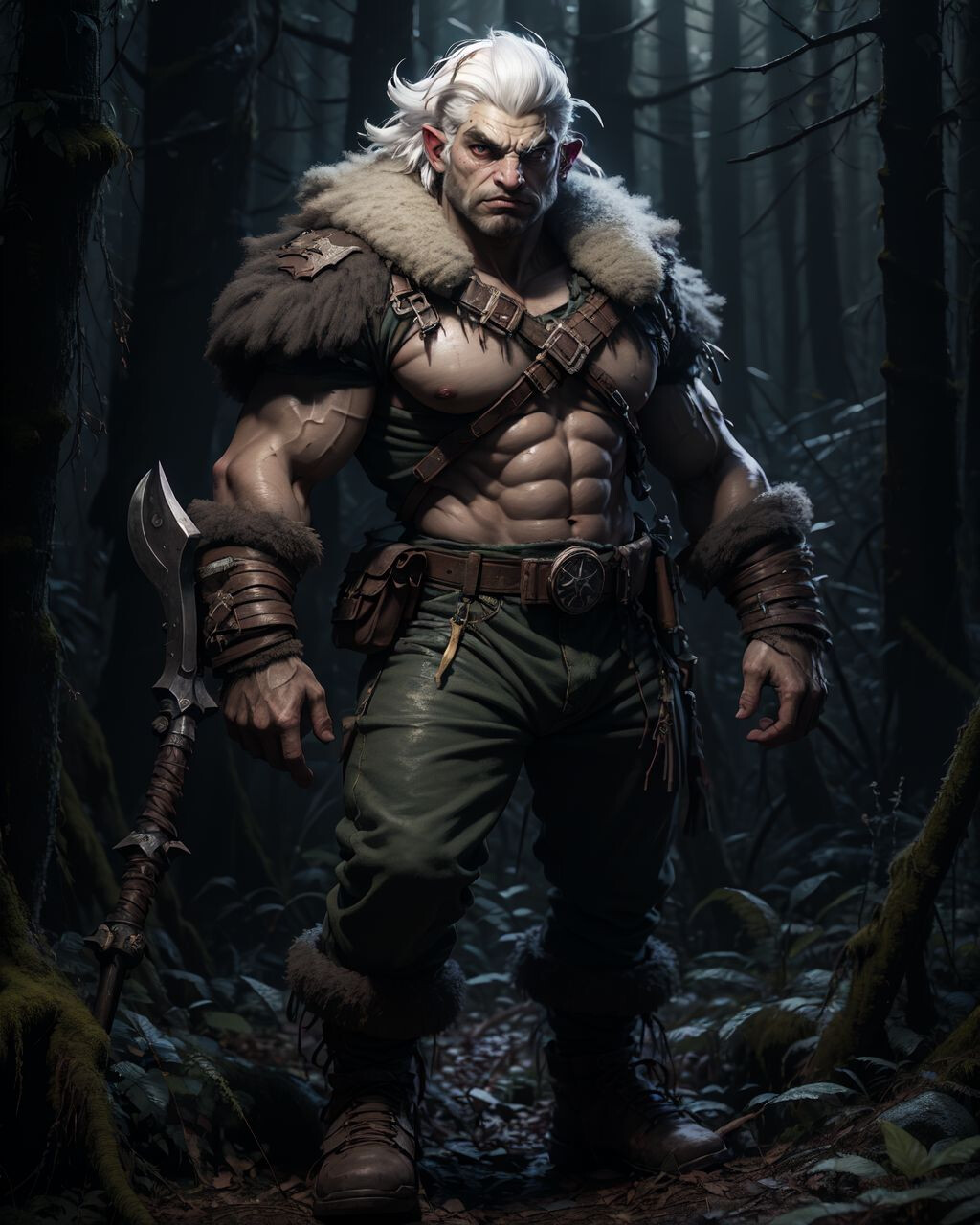 4K Anime Reference Art for Artists and Enthusiasts - 267 Ogre Warrior ...