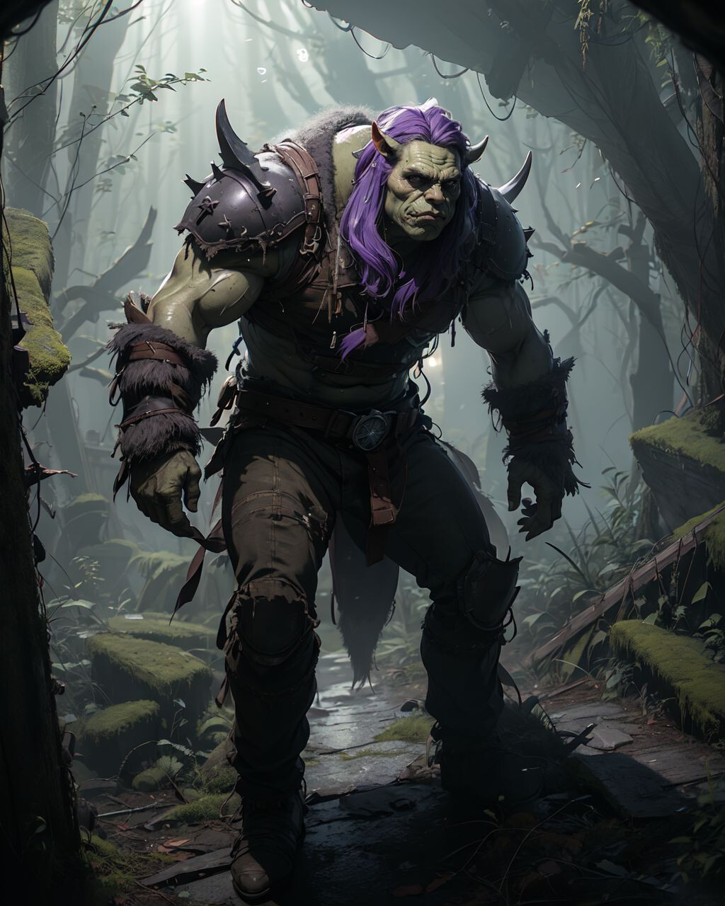 4K Anime Reference Art for Artists and Enthusiasts - 267 Ogre Warrior ...