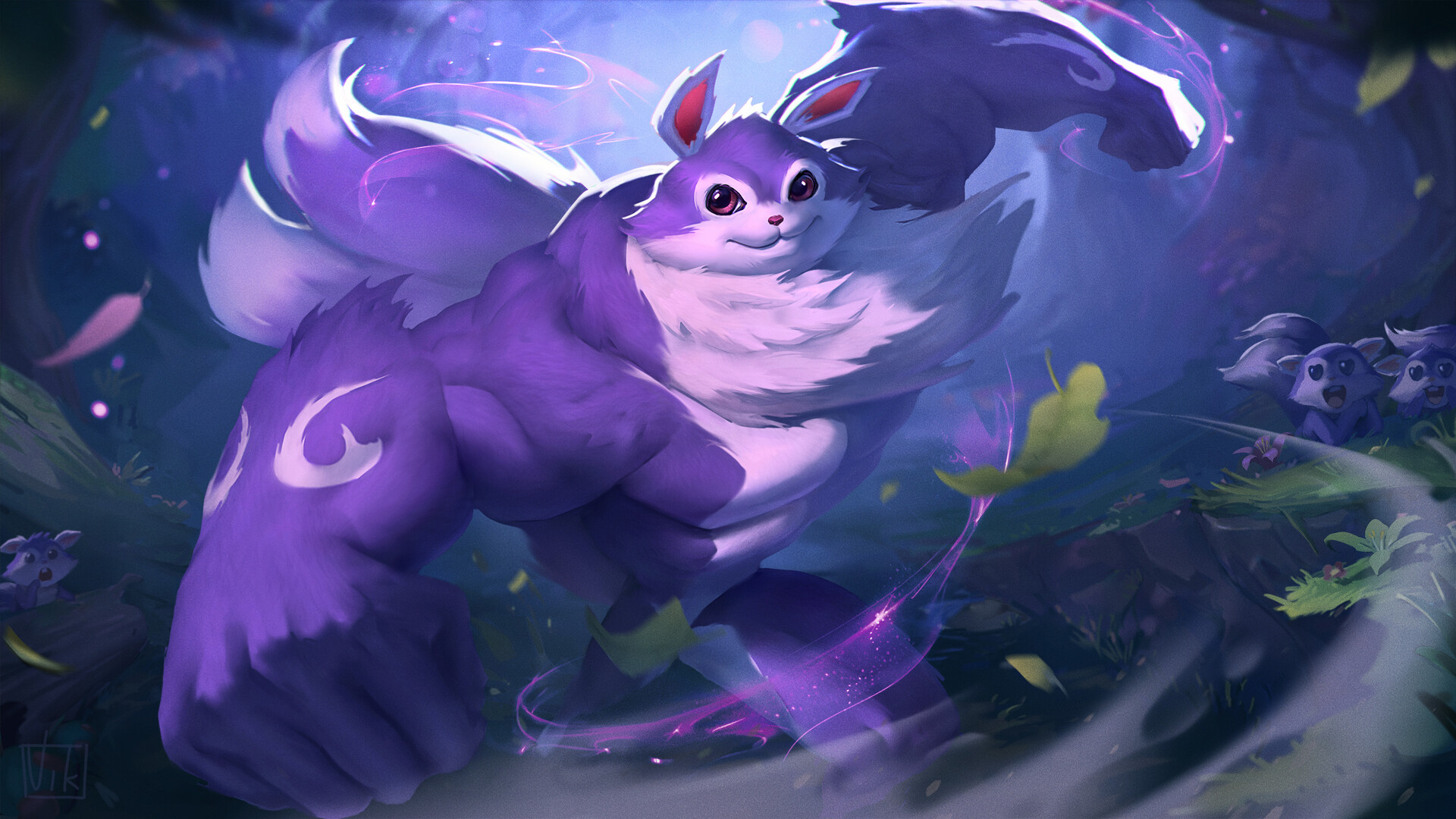ArtStation - Swole Squirrel - Runeterra Fanart