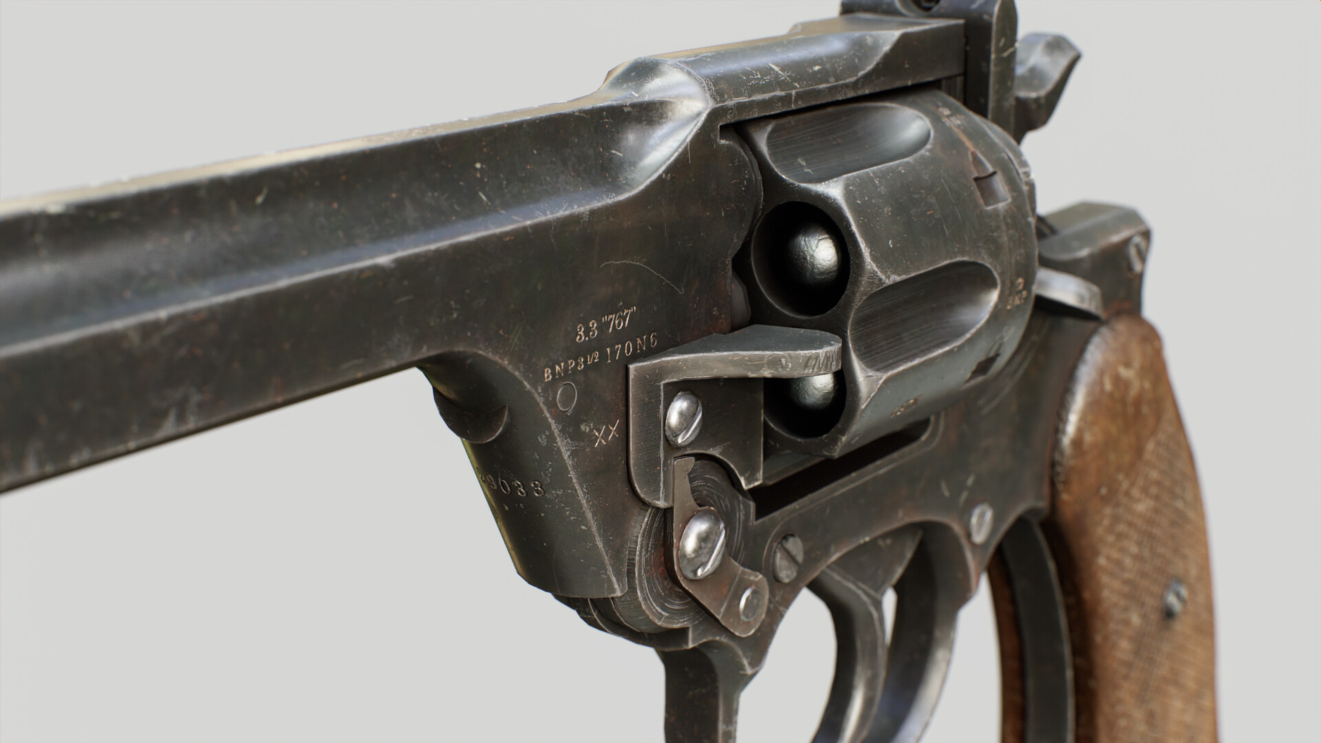 Rich Mason - Enfield Revolver No.2 Mk1