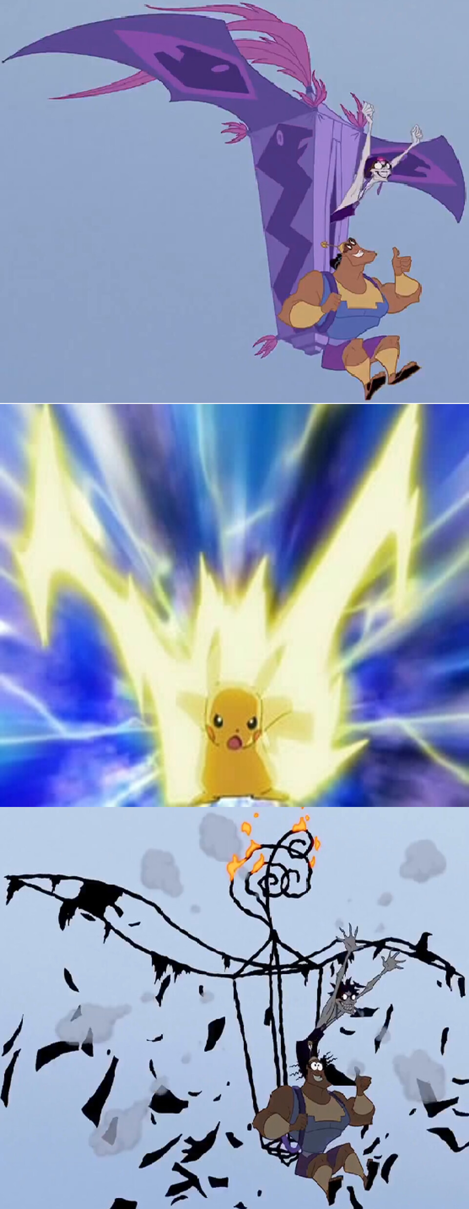 ArtStation - Pikachu blasts Yzma