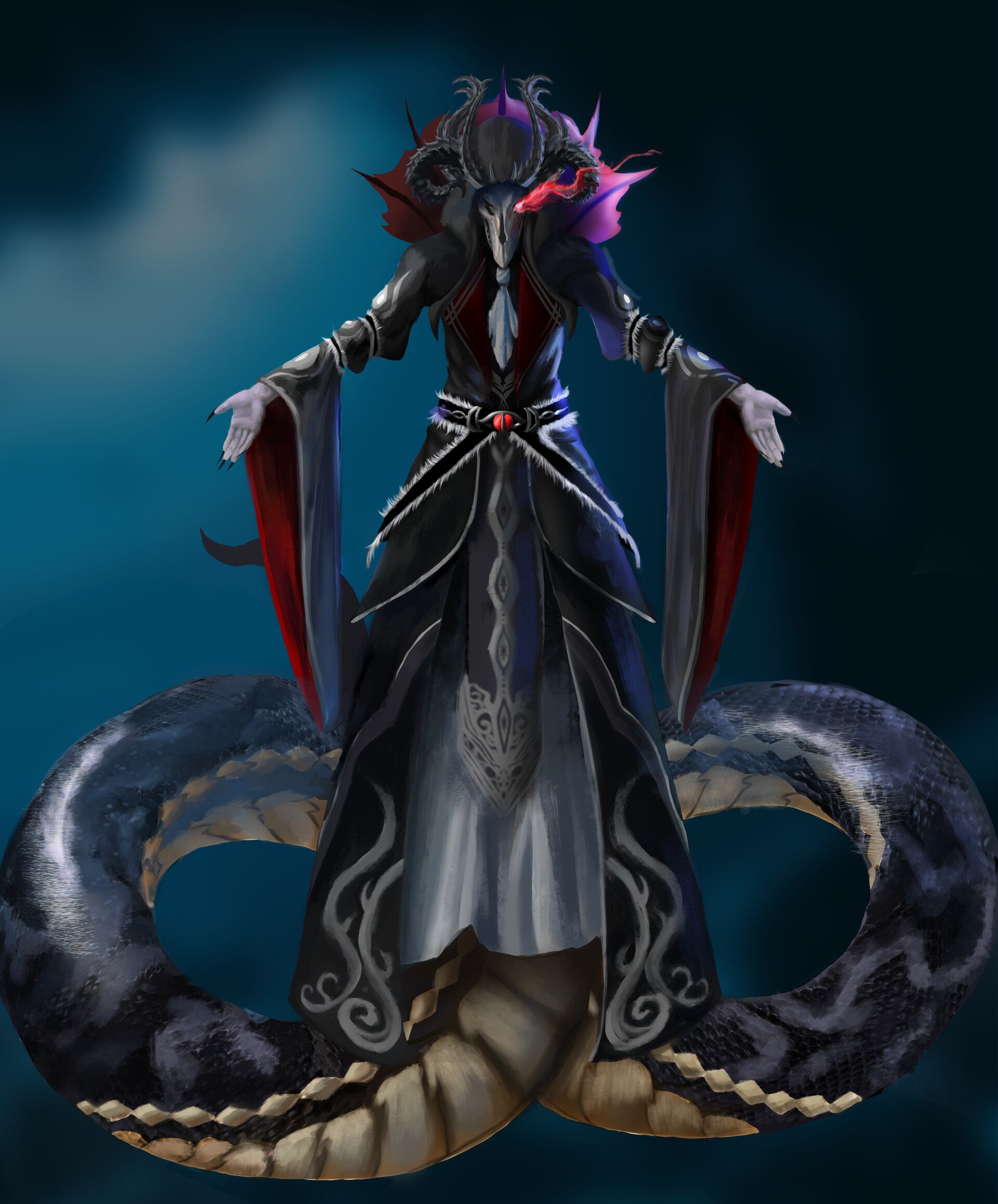 ArtStation - Gorgon OC Villain