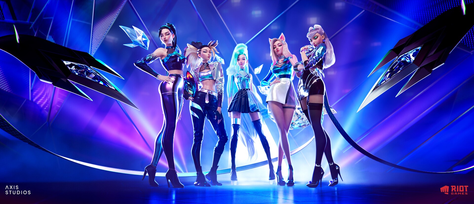 Axis Studios - K/DA: MORE- Characters to Final Stills/Breakdown