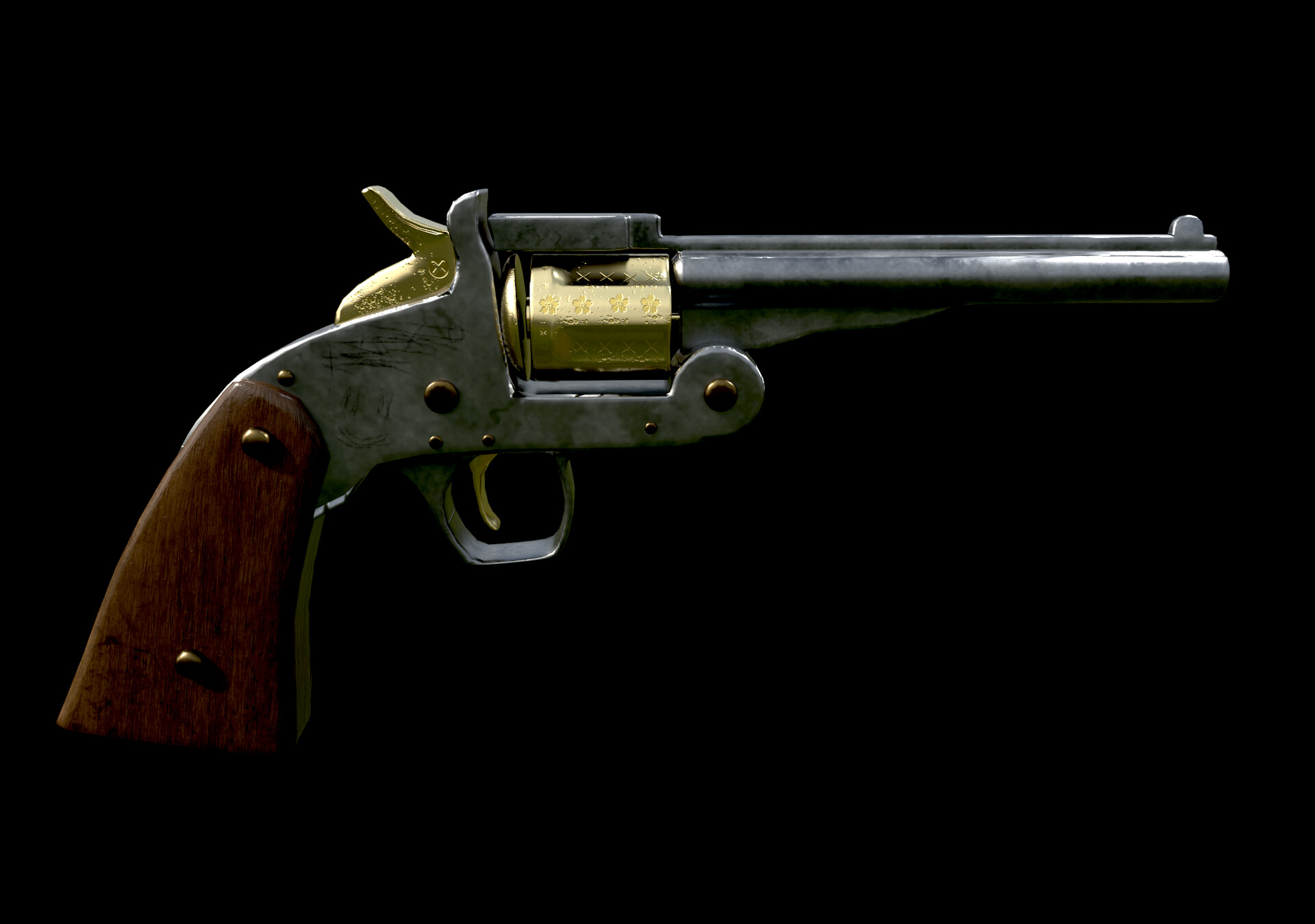 ArtStation - Cowboy Revolver