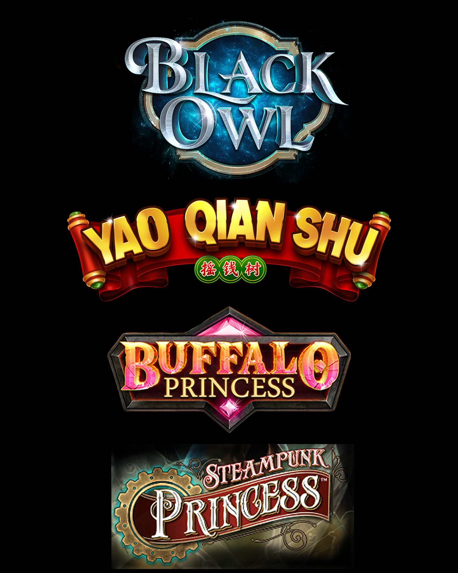 ArtStation - Casino Slots Logos