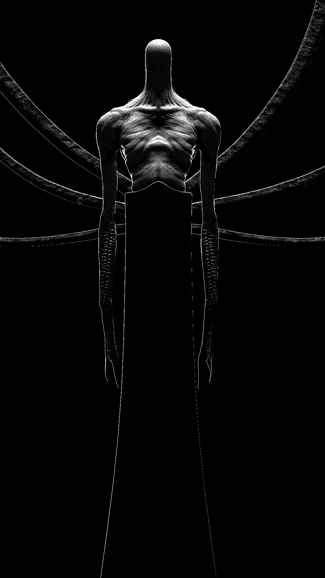 Matteo Hektor Gasparoni - THE OMEN:: DARK SCI-FI HUMANOID CREATURE