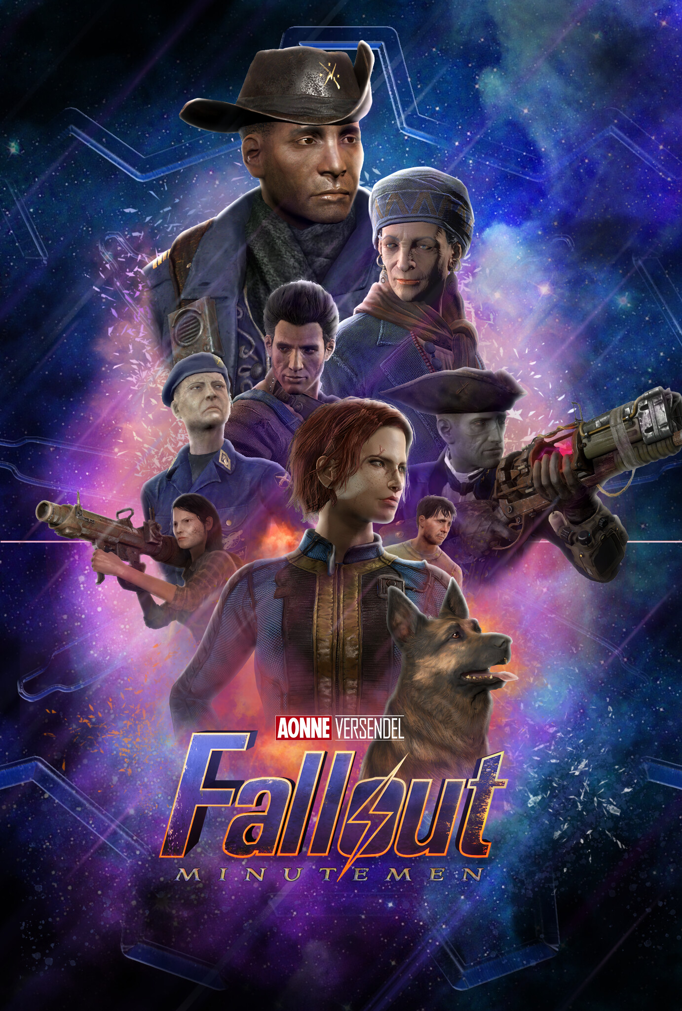 ArtStation - Fallout: Minutemen - Movie Poster #2