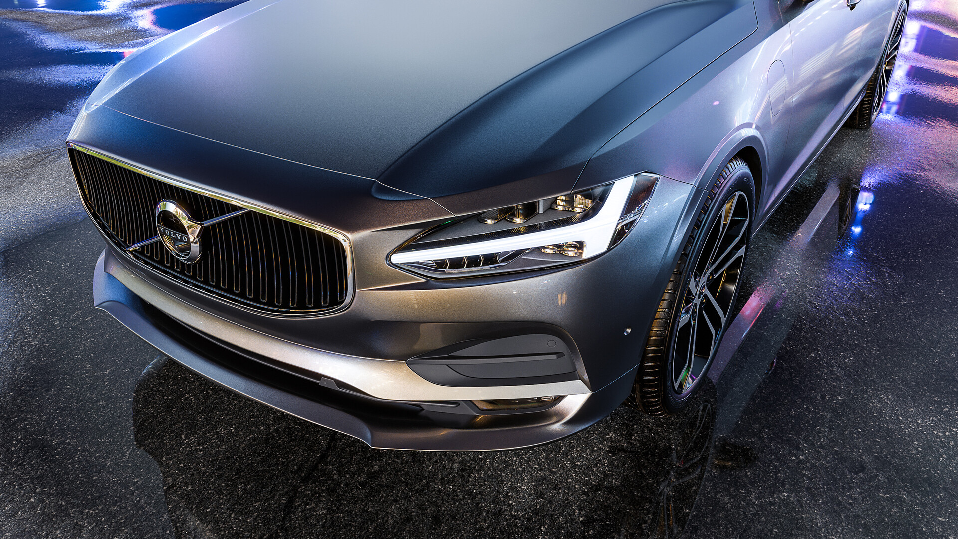 ArtStation - Night Drive VOLVO