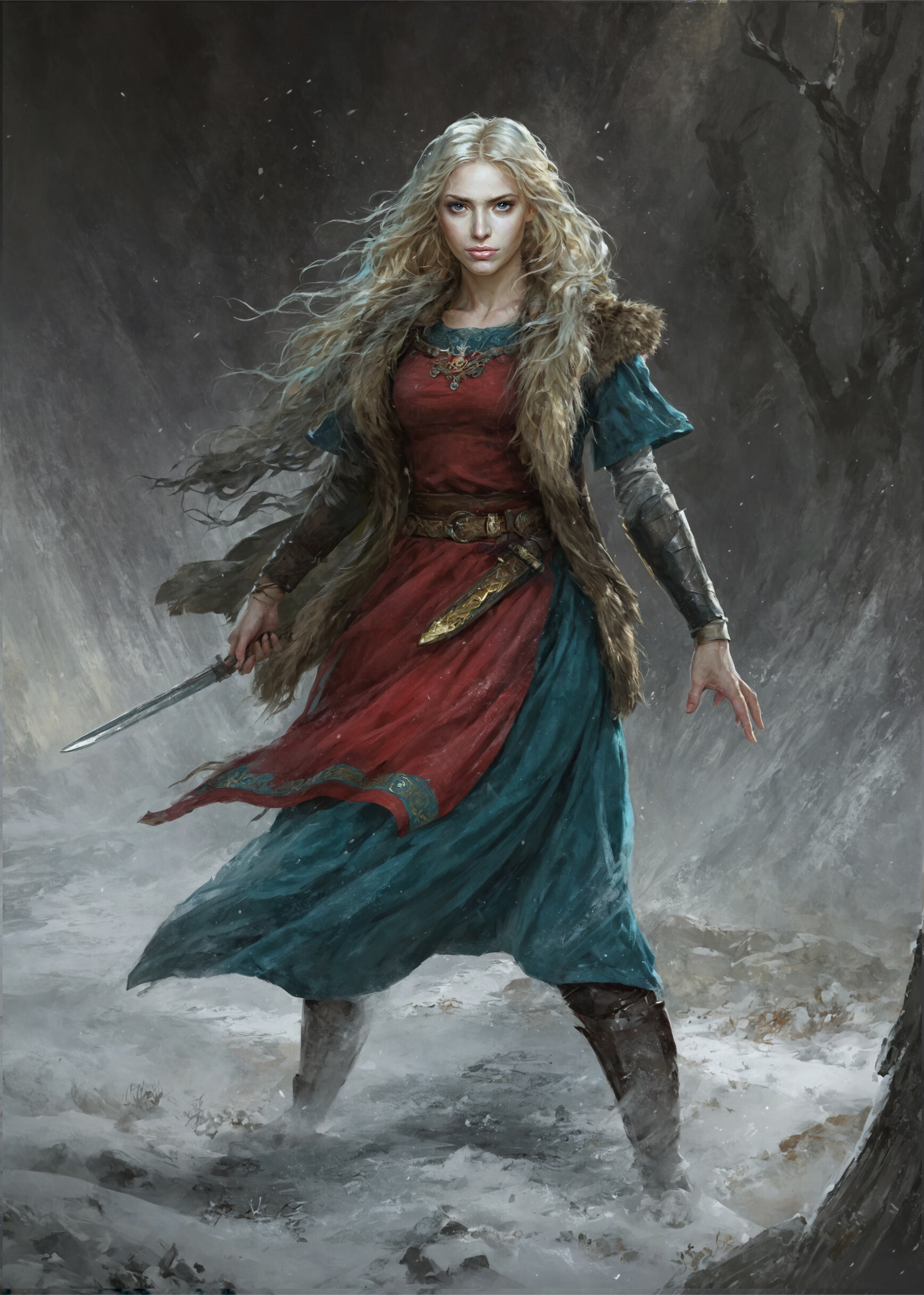 Irina Druchinina - "THORGAL" / Character Design