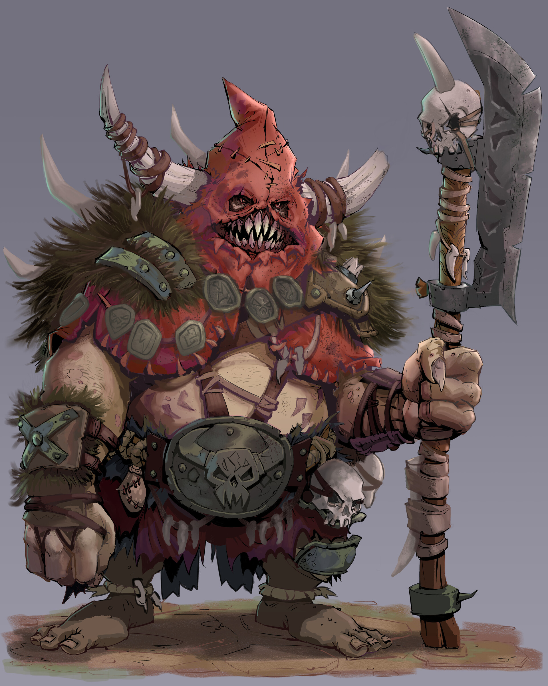 ArtStation - Ogre executioner