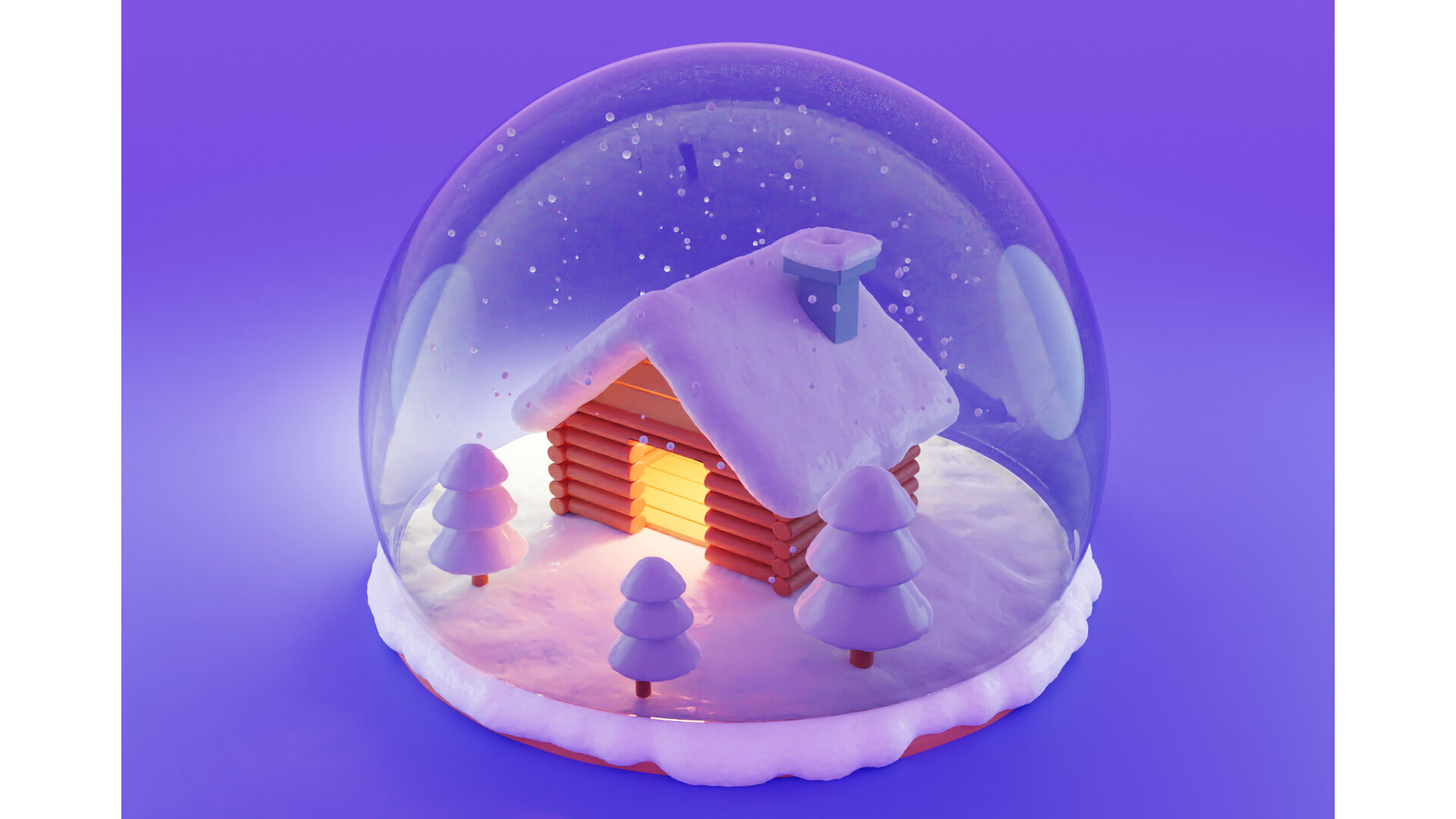 ArtStation - Stylized Snow Hut