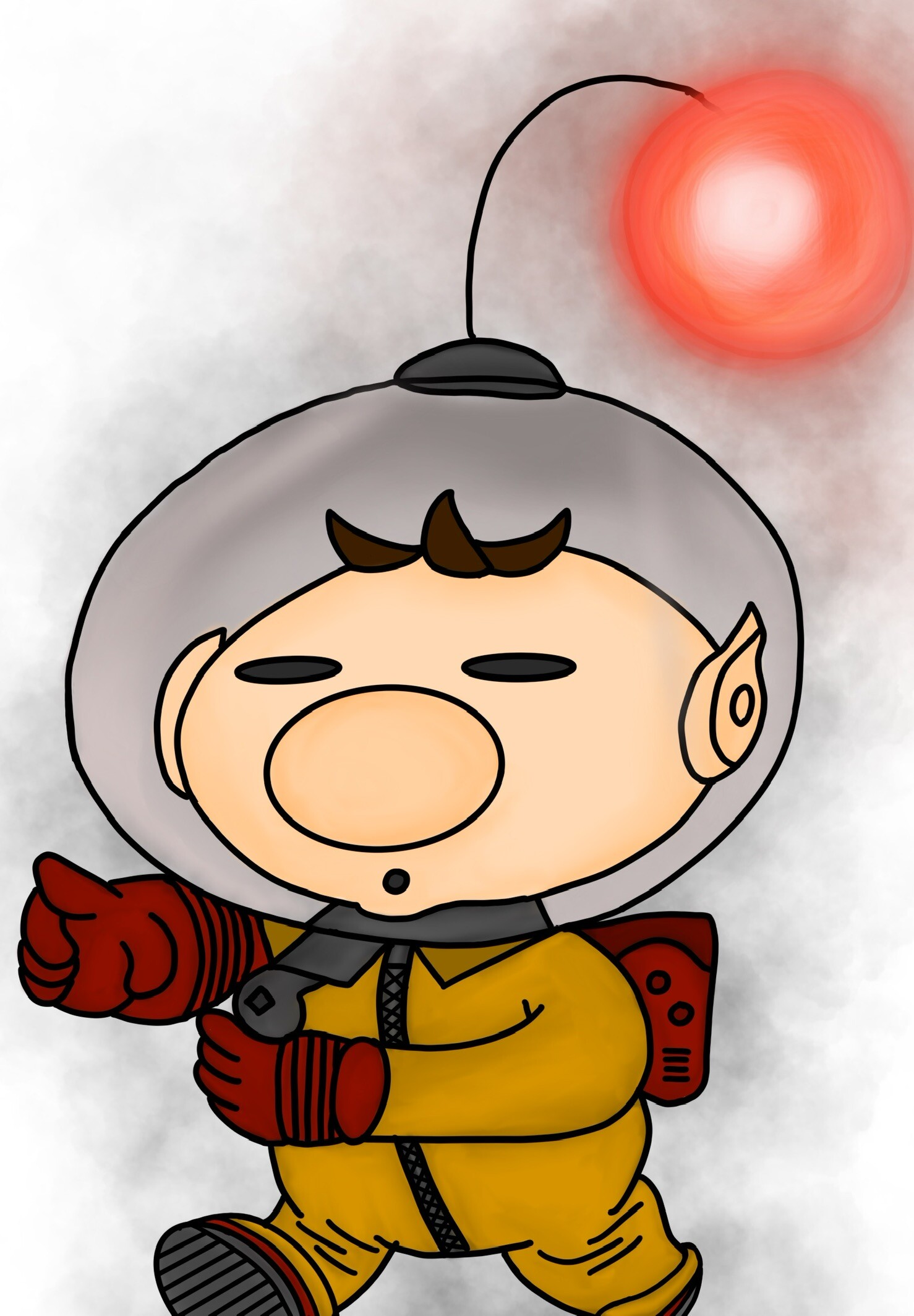 ArtStation - Olimar (Pikmin)