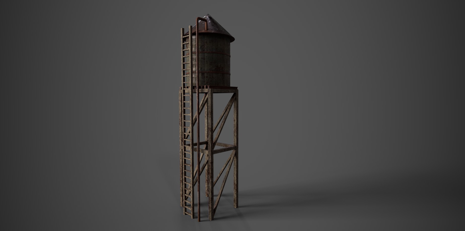 ArtStation - Medieval Water Tower