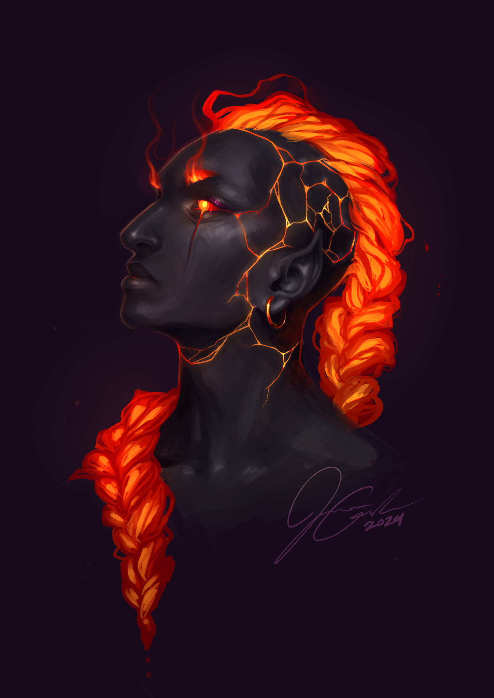 fire genasi wizard