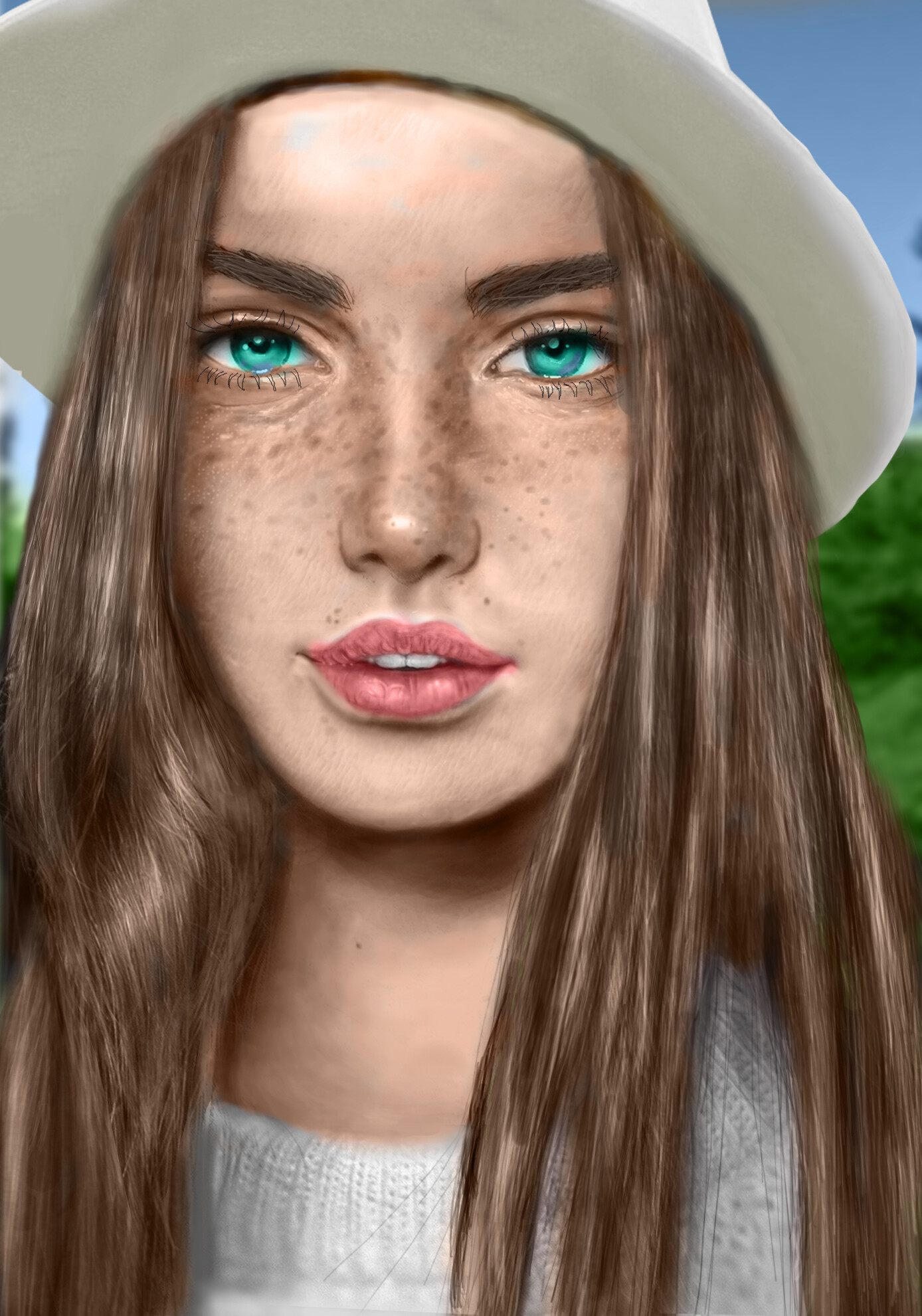 ArtStation - Blue Spring