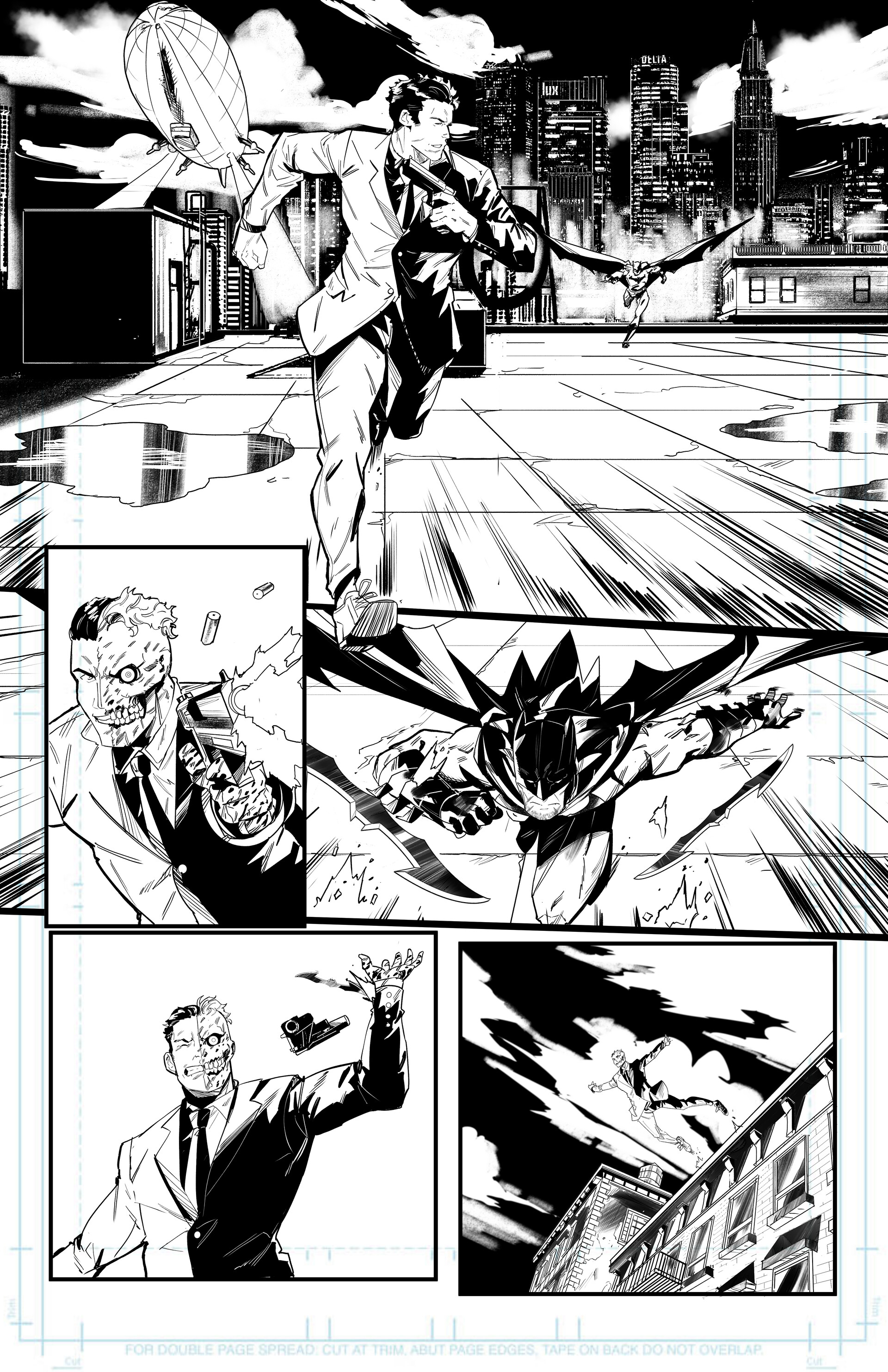 ArtStation - Batman Sample Pages