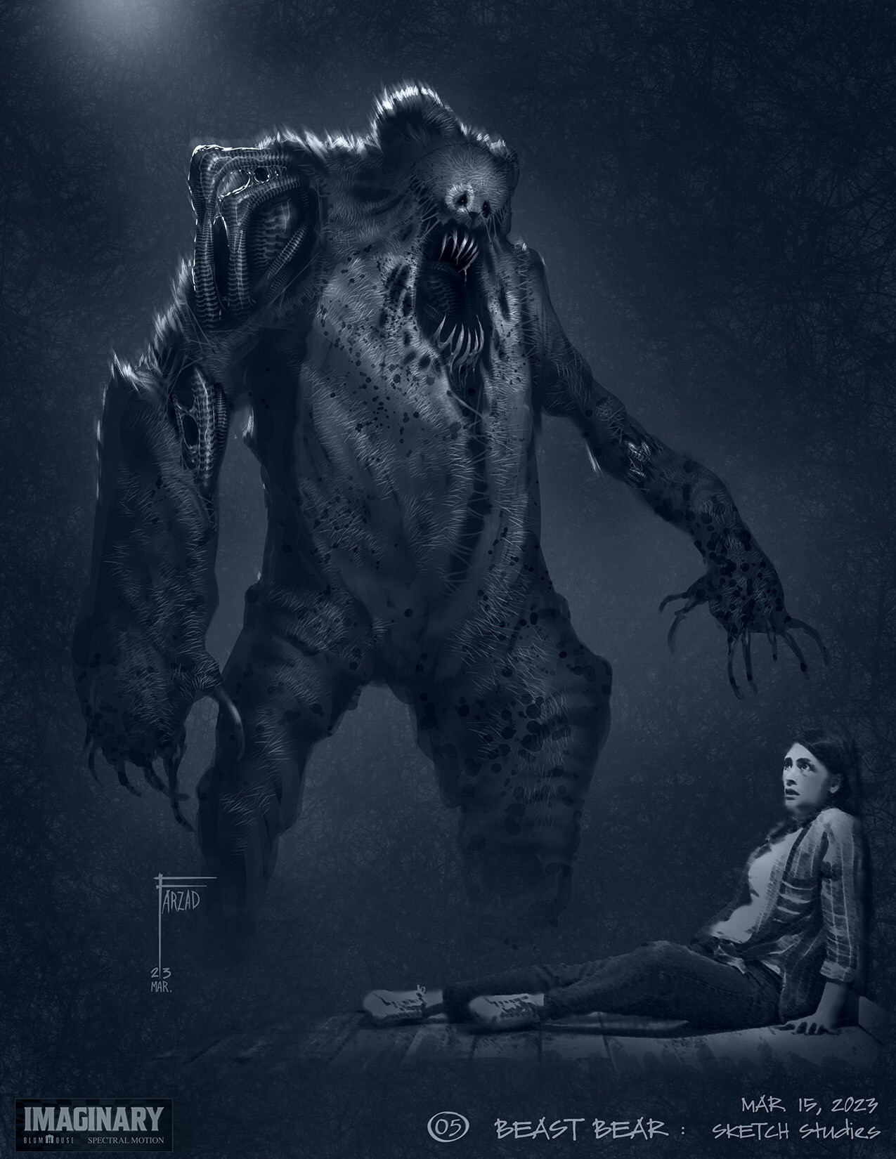 imaginary terrifying creatures