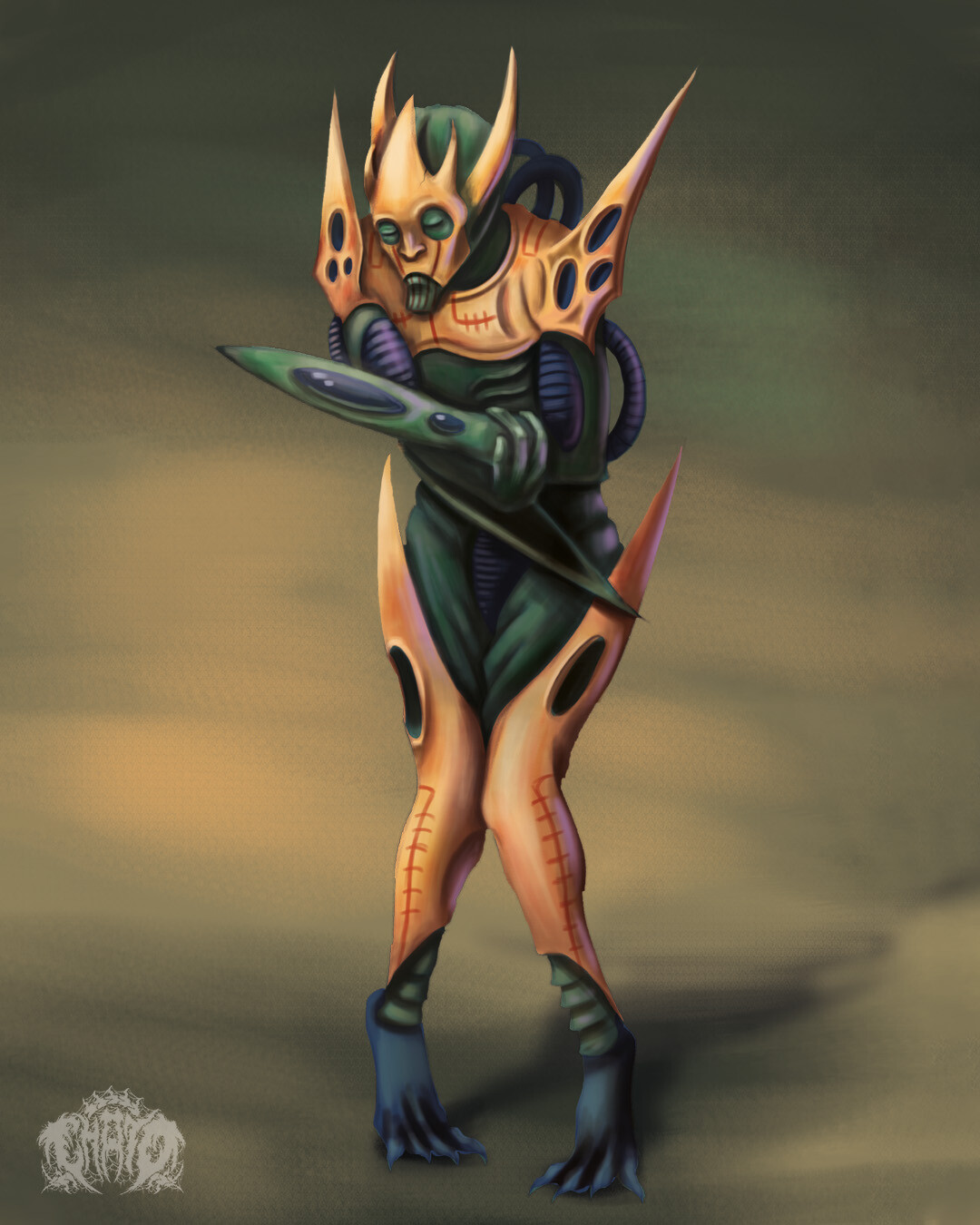 ArtStation - Ulop alienígena, el hijo exiliado