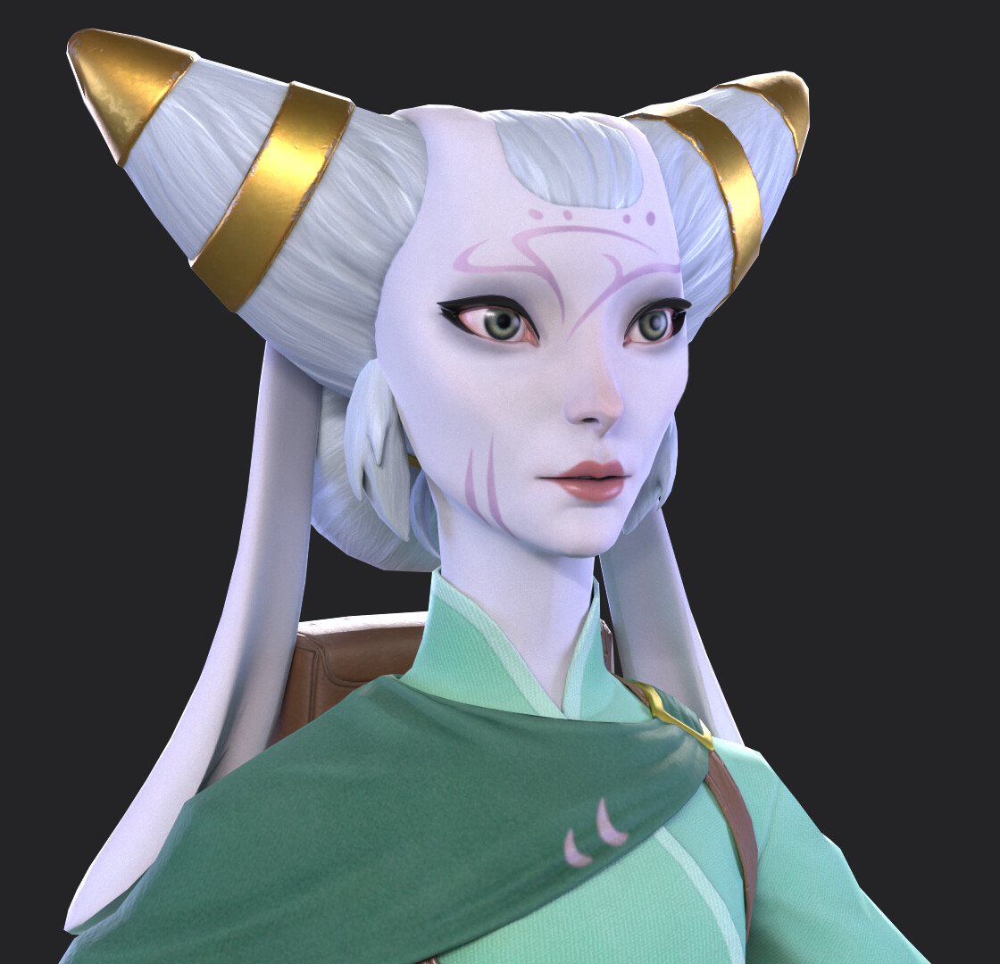 ArtStation - Tamiyo (unreleased content for Magic Spellslingers)