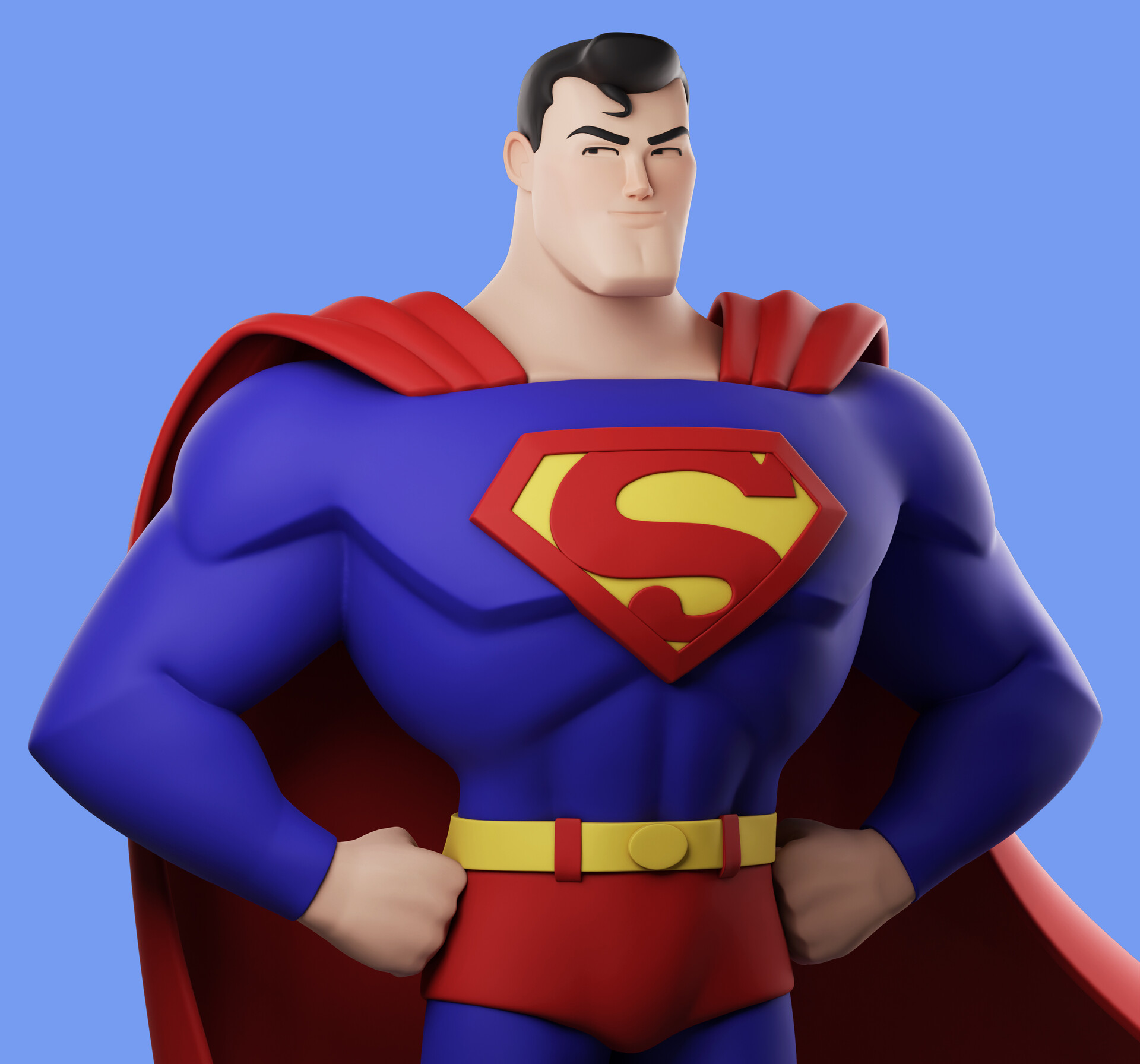 ArtStation - Superman (JL Animated Series)