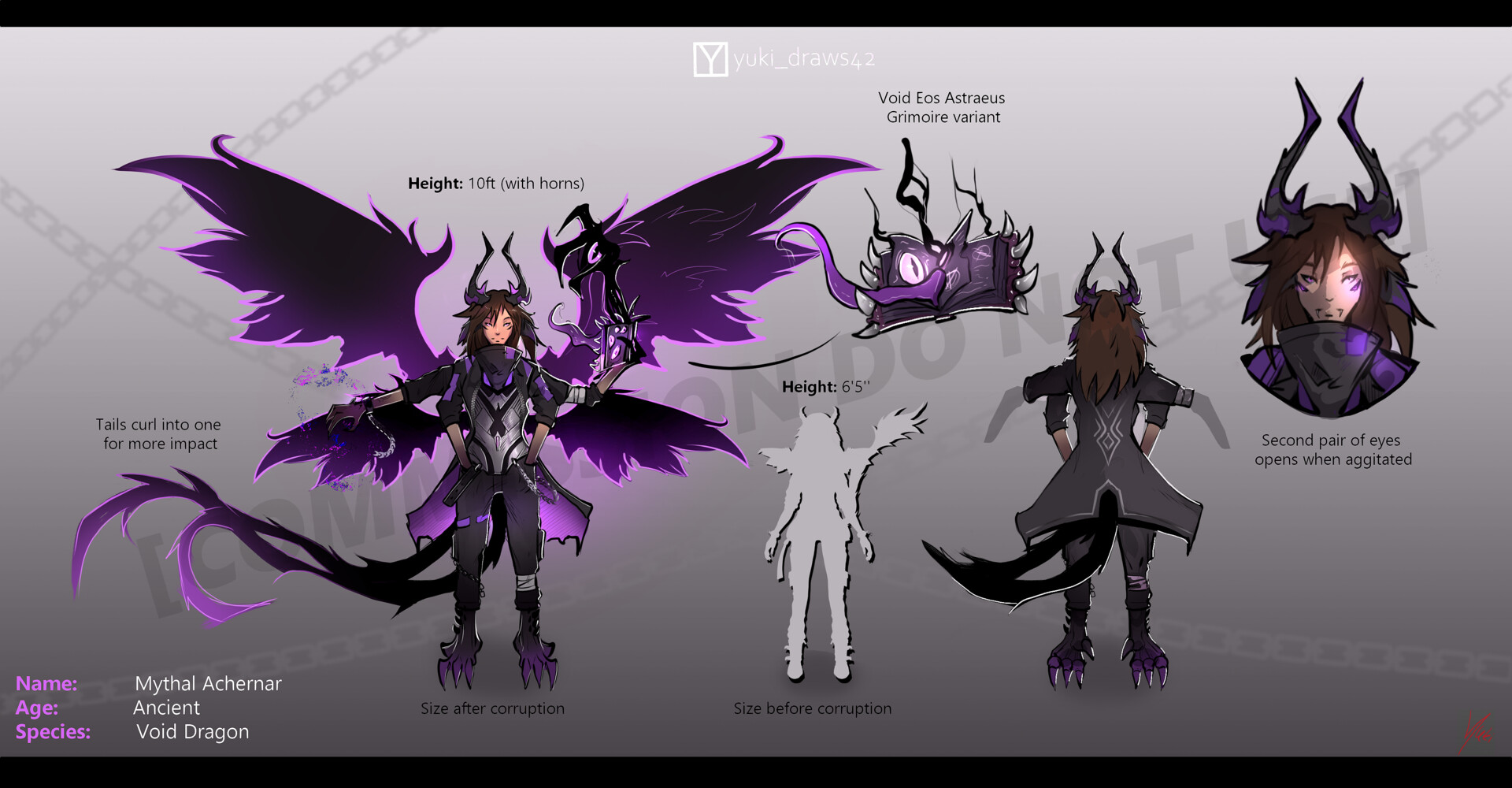 Dean M - Void Character Sheet for Myth