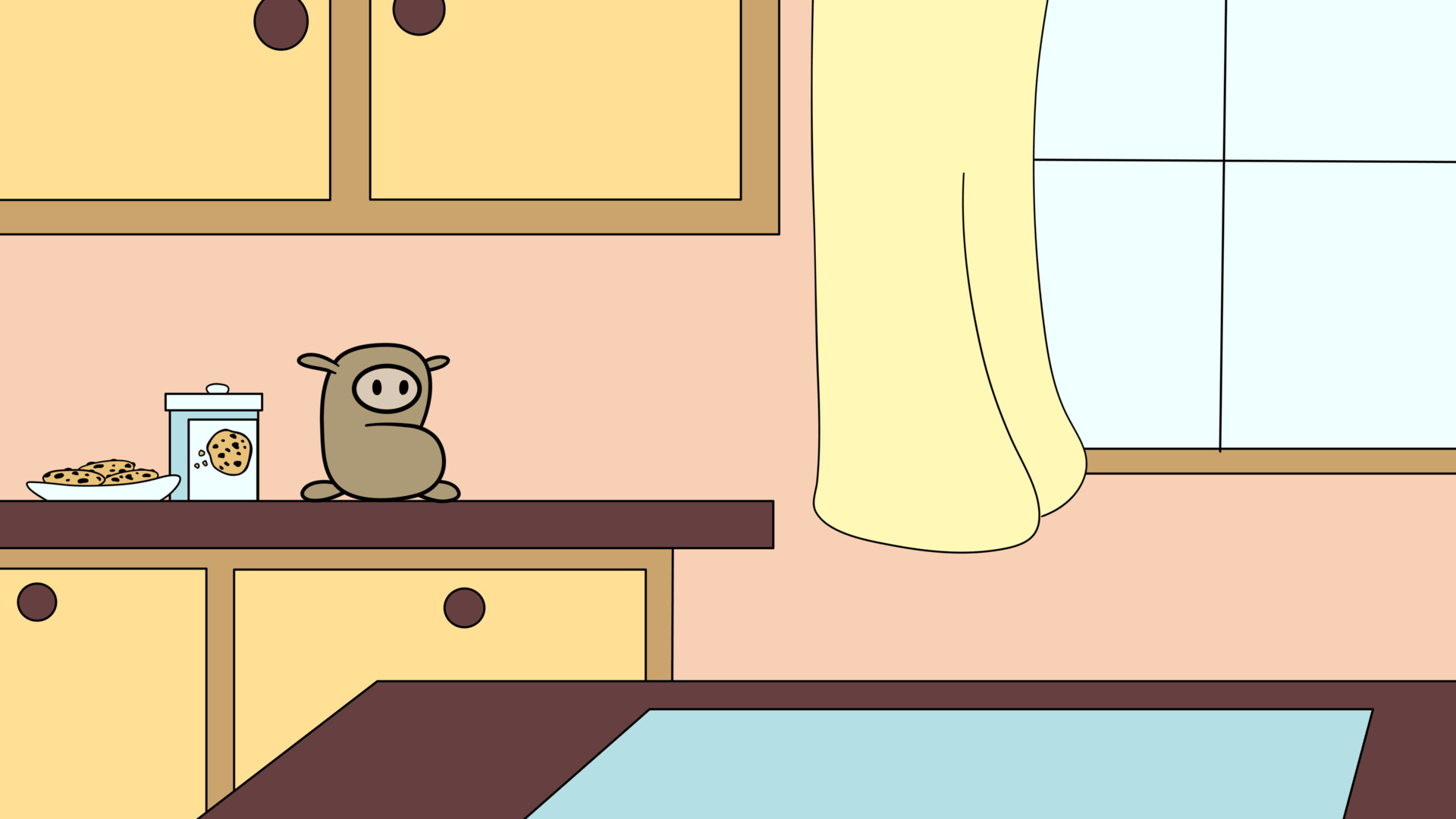 ArtStation - Cookie Flour Sack Jump