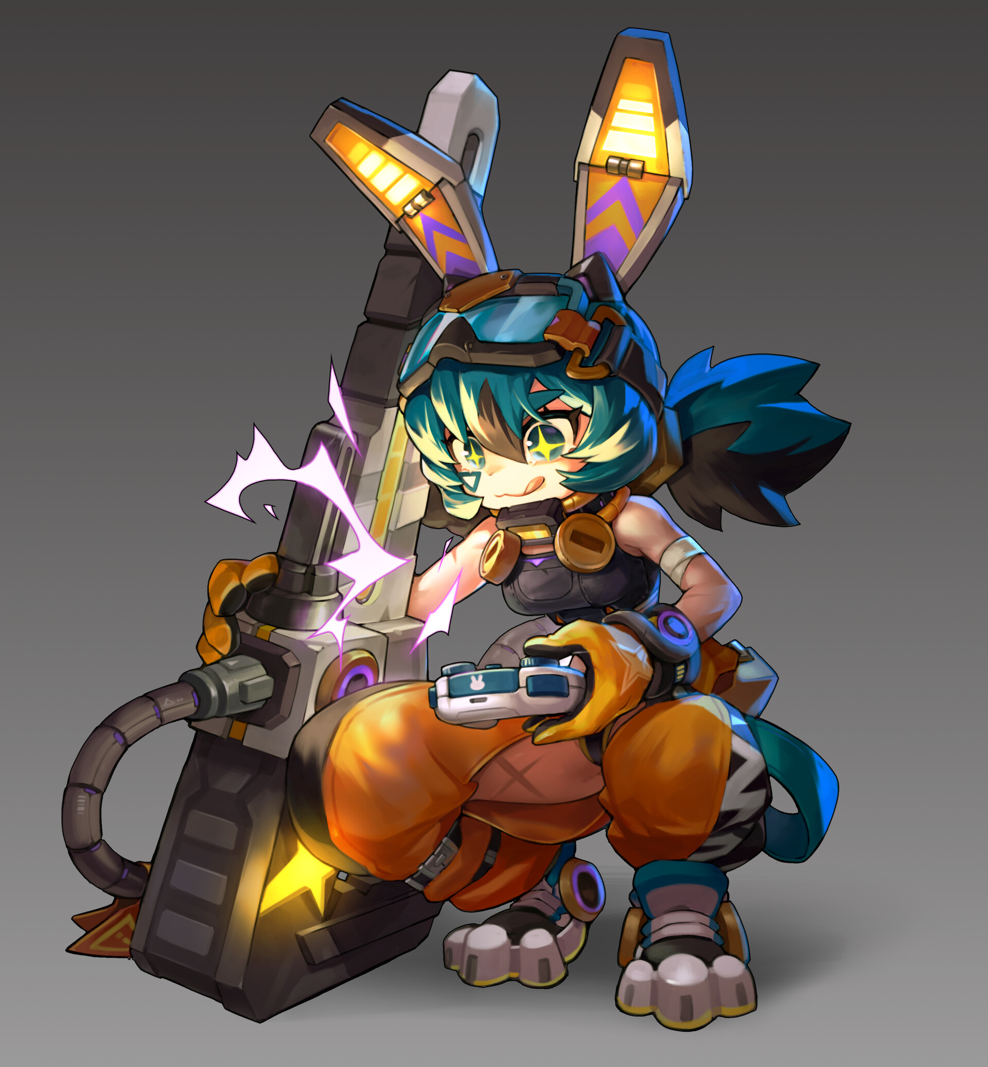 ArtStation - Mechanic girl