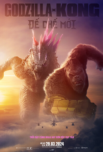 ArtStation - Xem Phim Godzilla x Kong: Đế Chế Mới (2024) Full HD ...