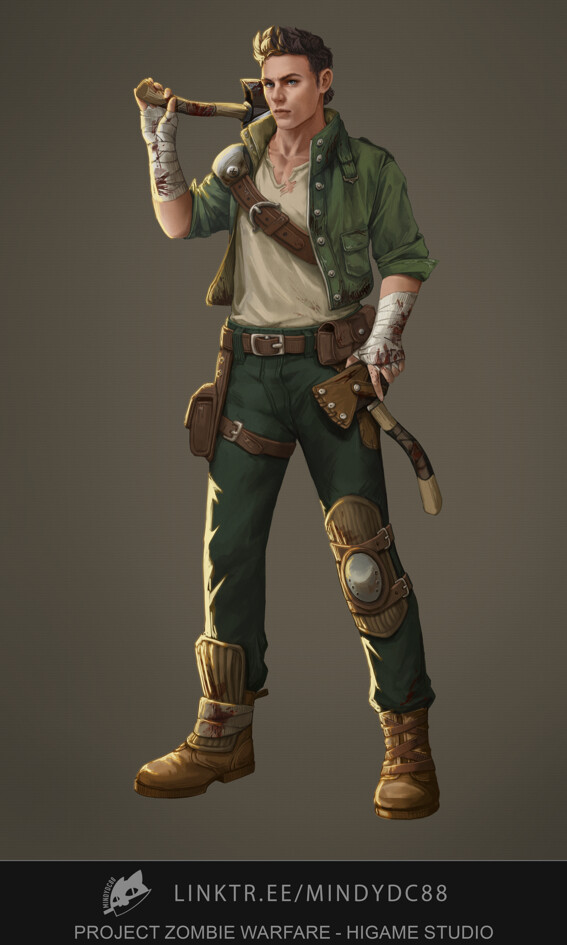 ArtStation - "Shaun Shepherd" Illustration done for “Zombie Warfare ...