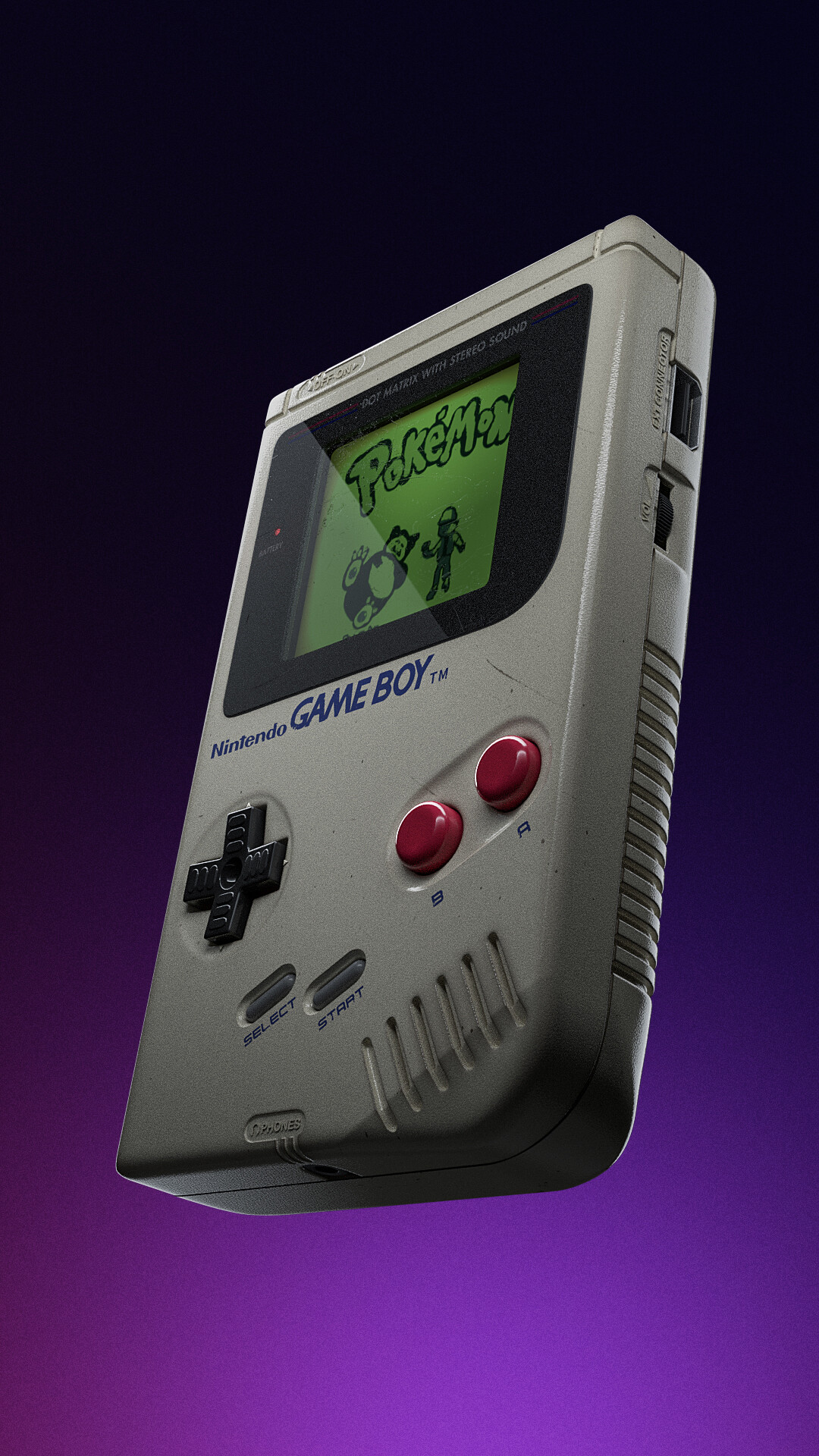 ArtStation - GameBoy in Blender