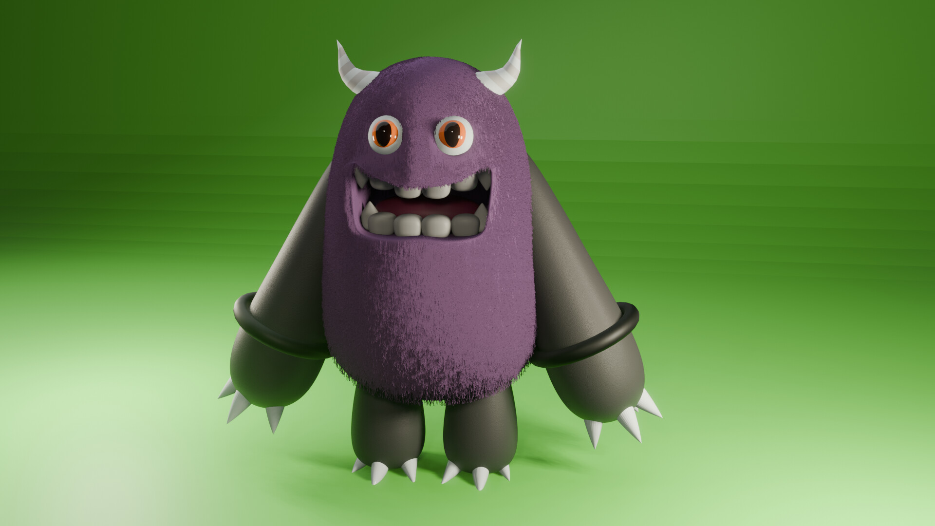 ArtStation - Mamañiño, my first 3D character