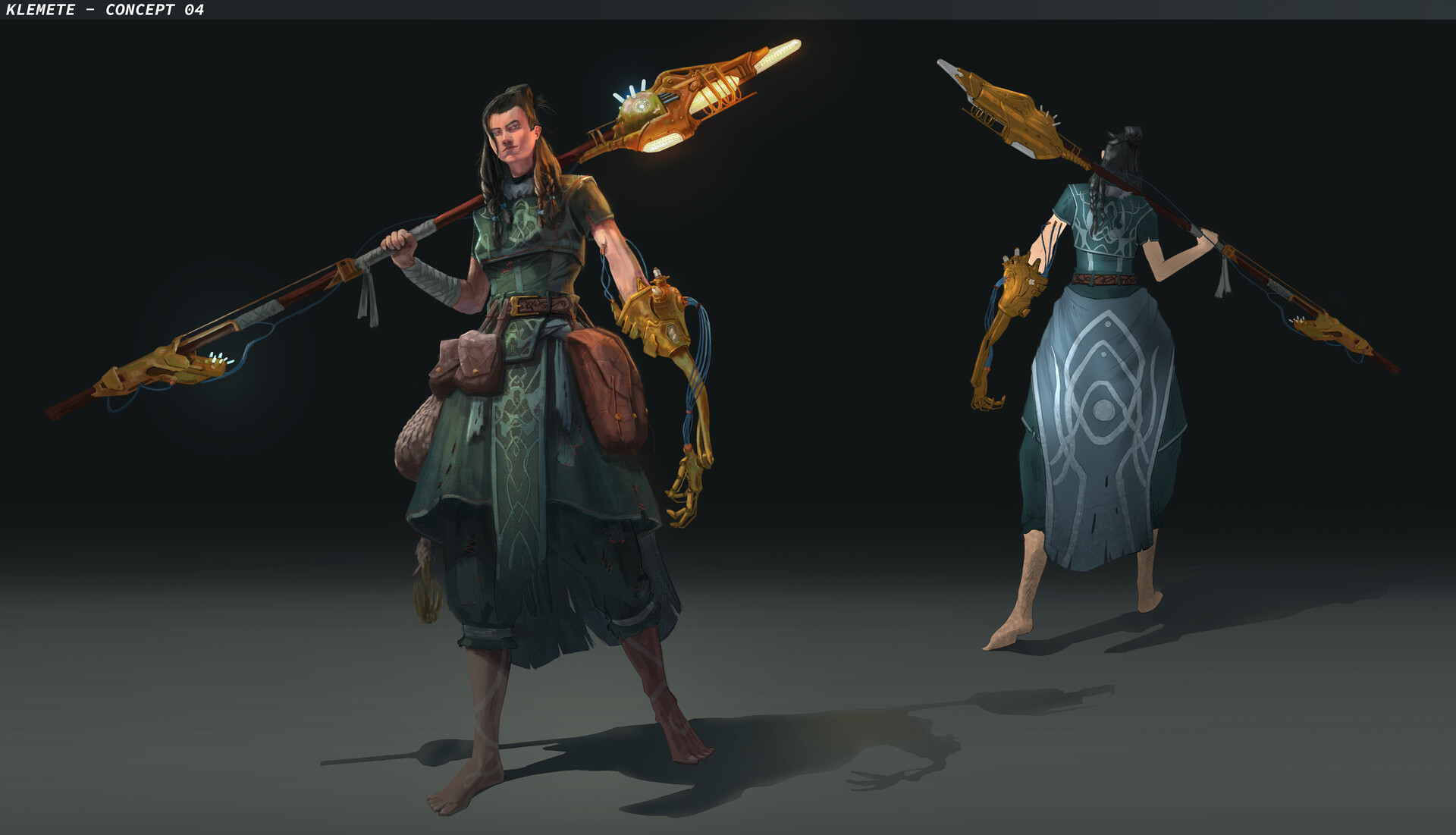 ArtStation - Character Design - Underground Pariah