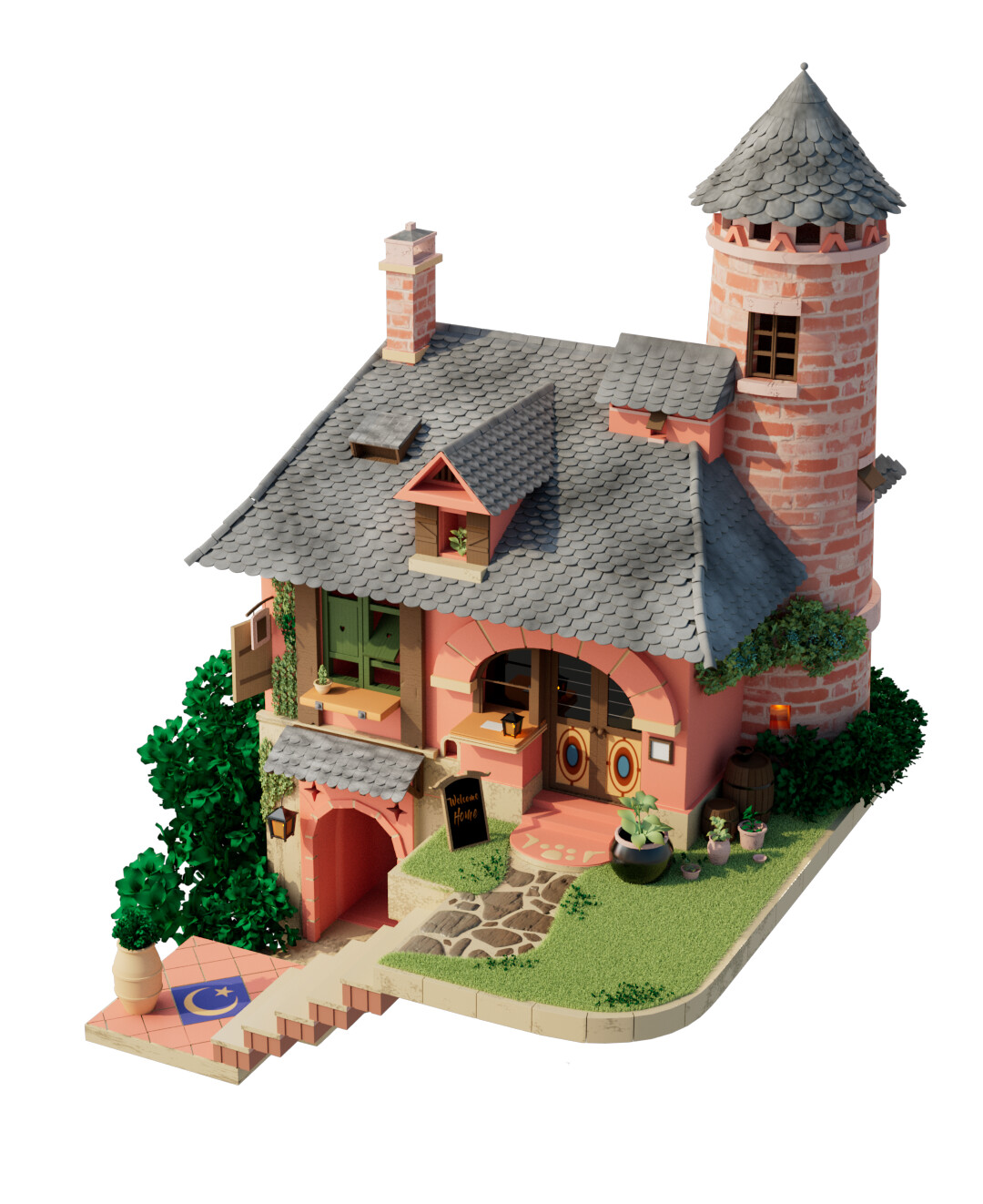 ArtStation - Stylized Home