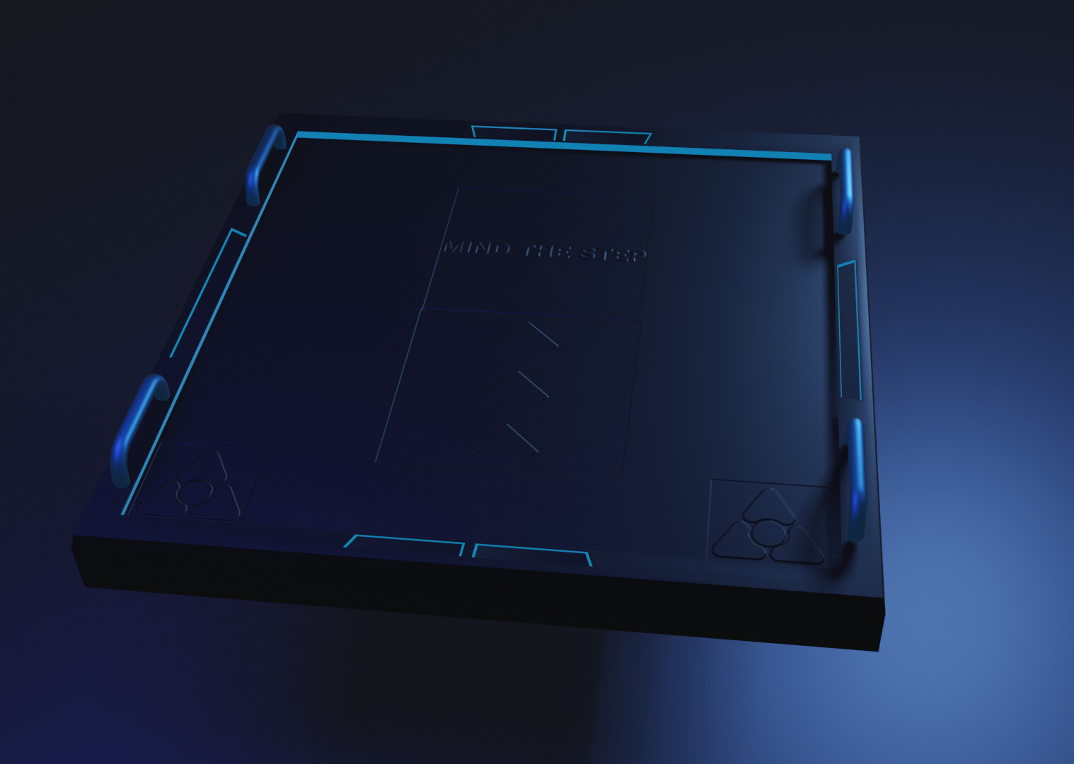 ArtStation - Futuristic Starting Platform