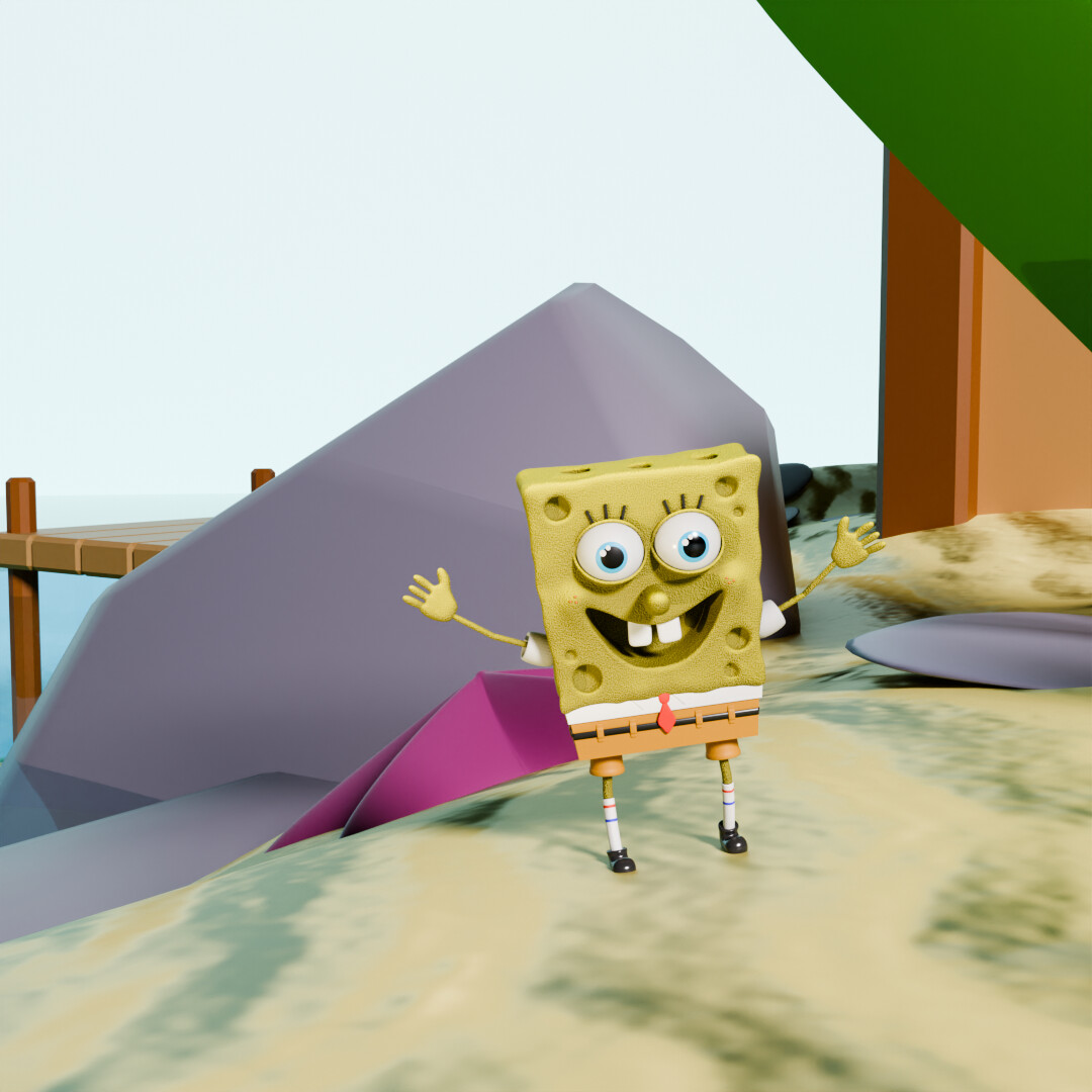 ArtStation - Sponge Bob
