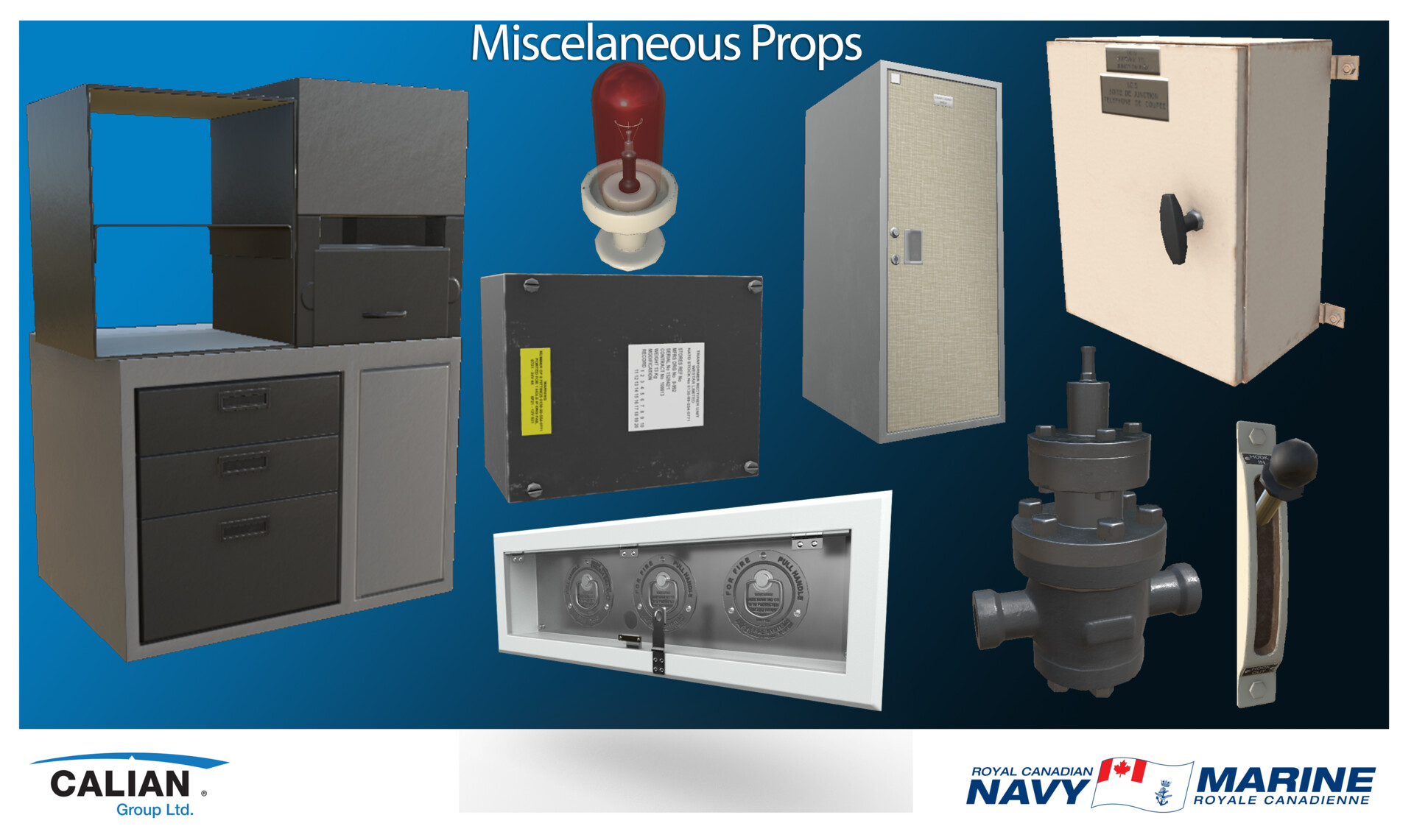 ArtStation - Calian/SimWave Unity VR Royal Canadian Navy Simulator