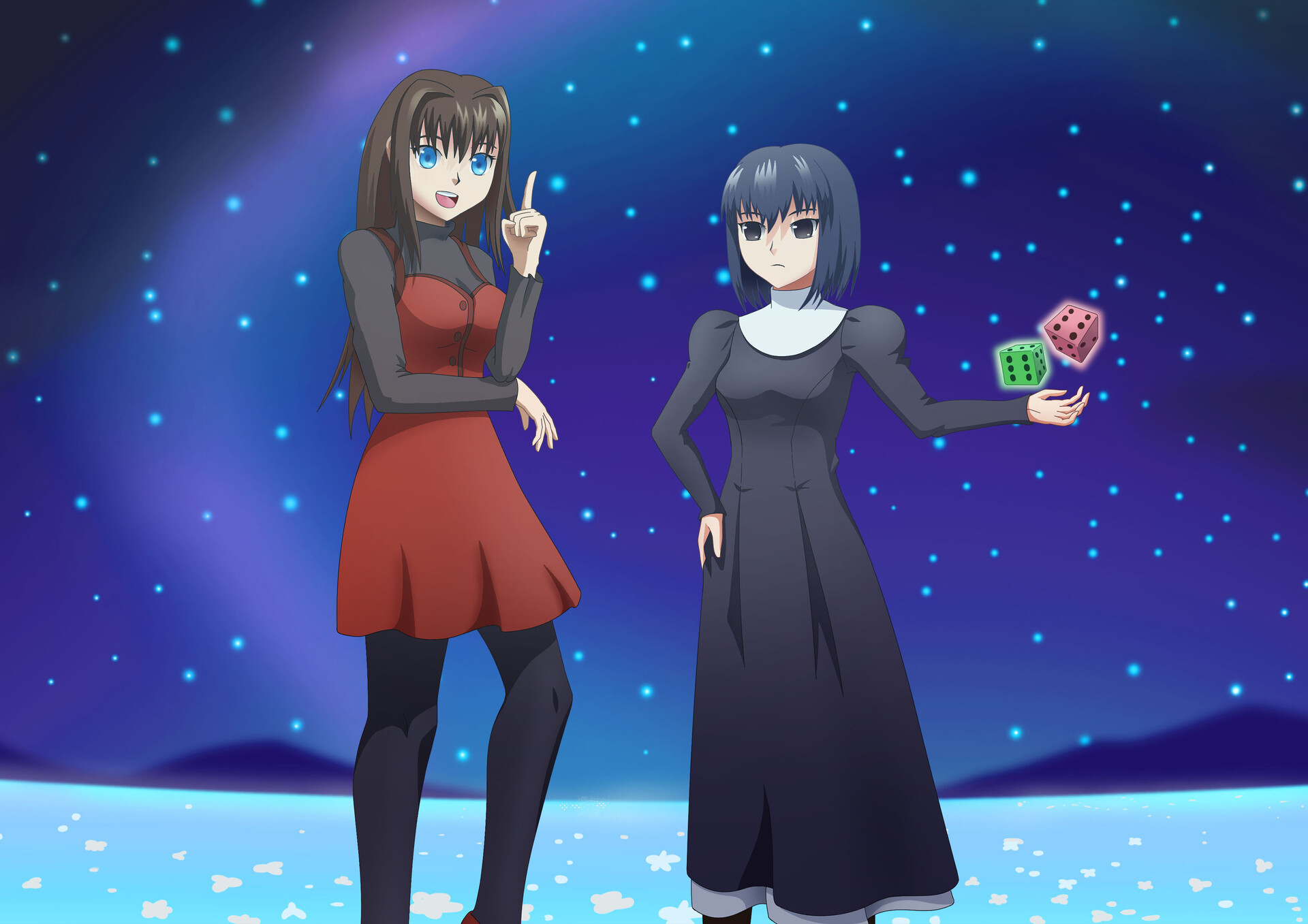 ArtStation - Aoko Aozaki / Alice Kuonji artwork