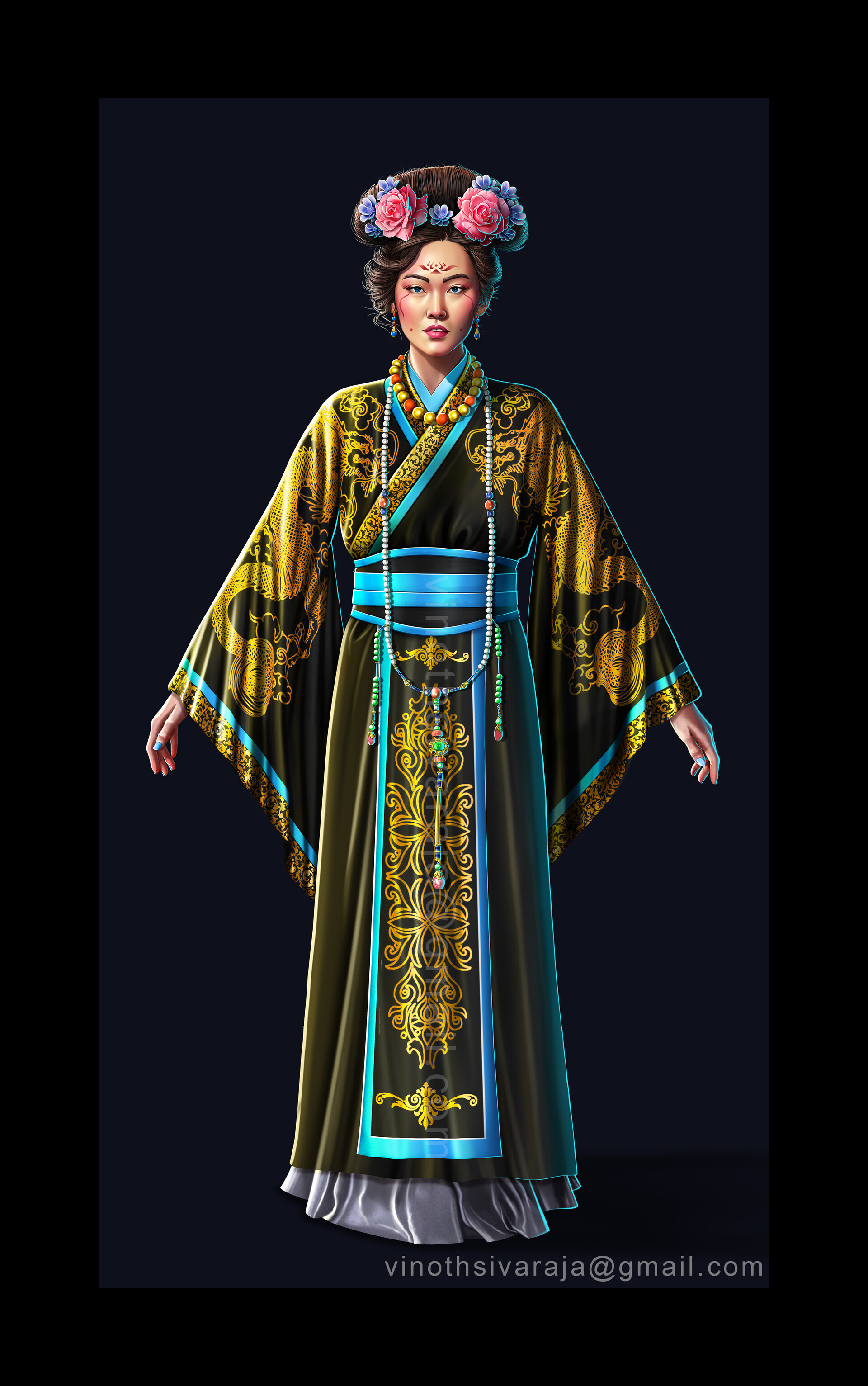 ArtStation - Chinese Female Character Design