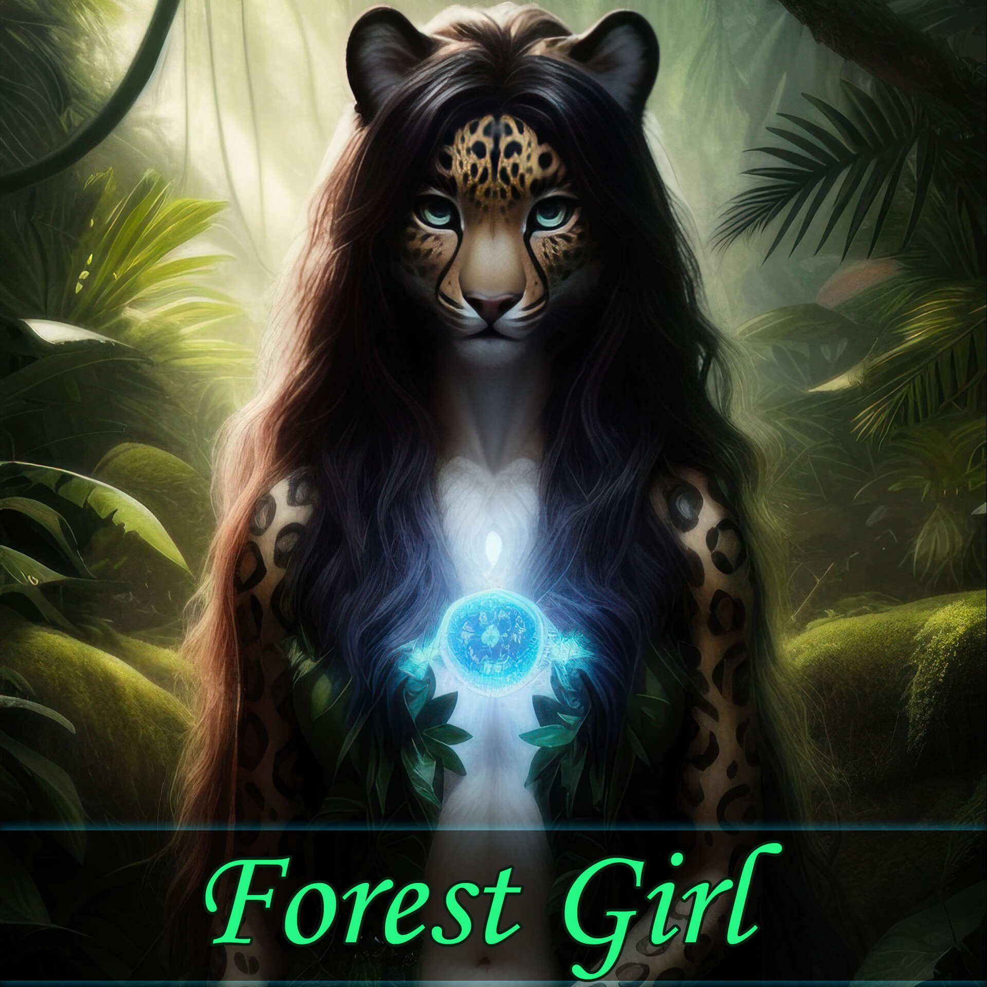 ArtStation - +200 Forest Girl (leopard) Reference Pack _4k _ V15