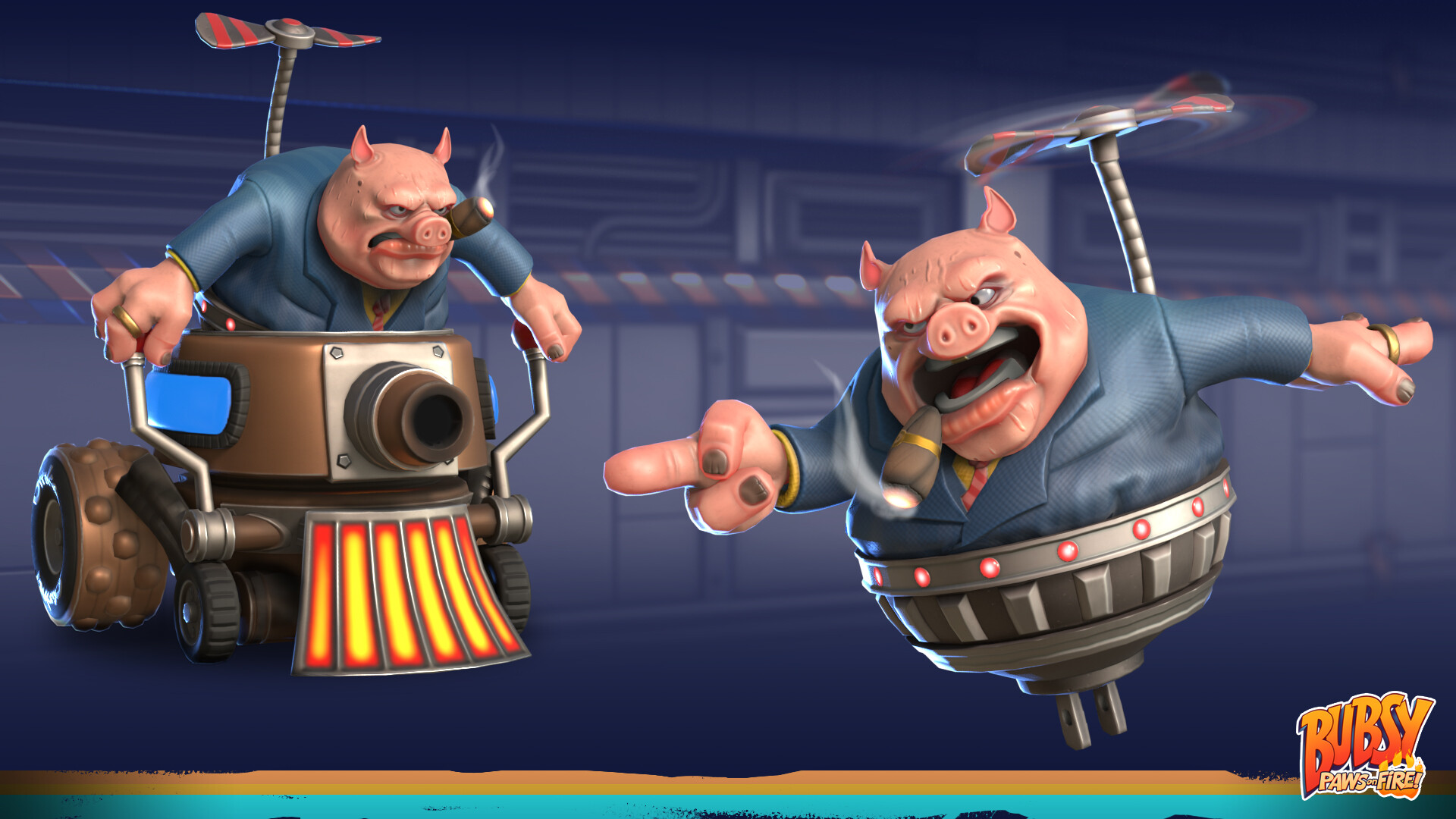 Josh Defries - Bubsy: Paws on Fire Assets