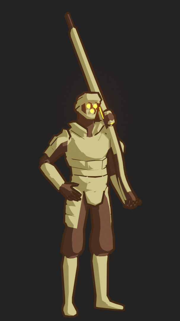 ArtStation - Nomad Soldier - 2024