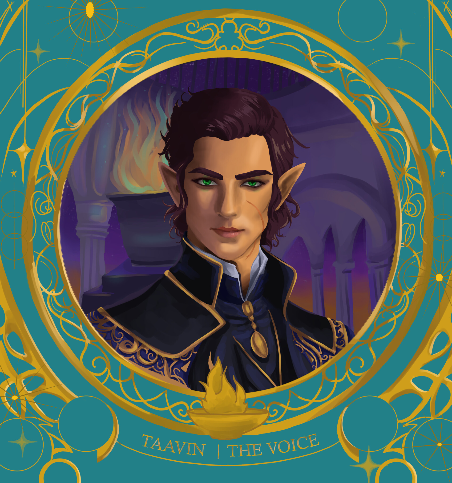 ArtStation - Taavin from Vortex Chronicles