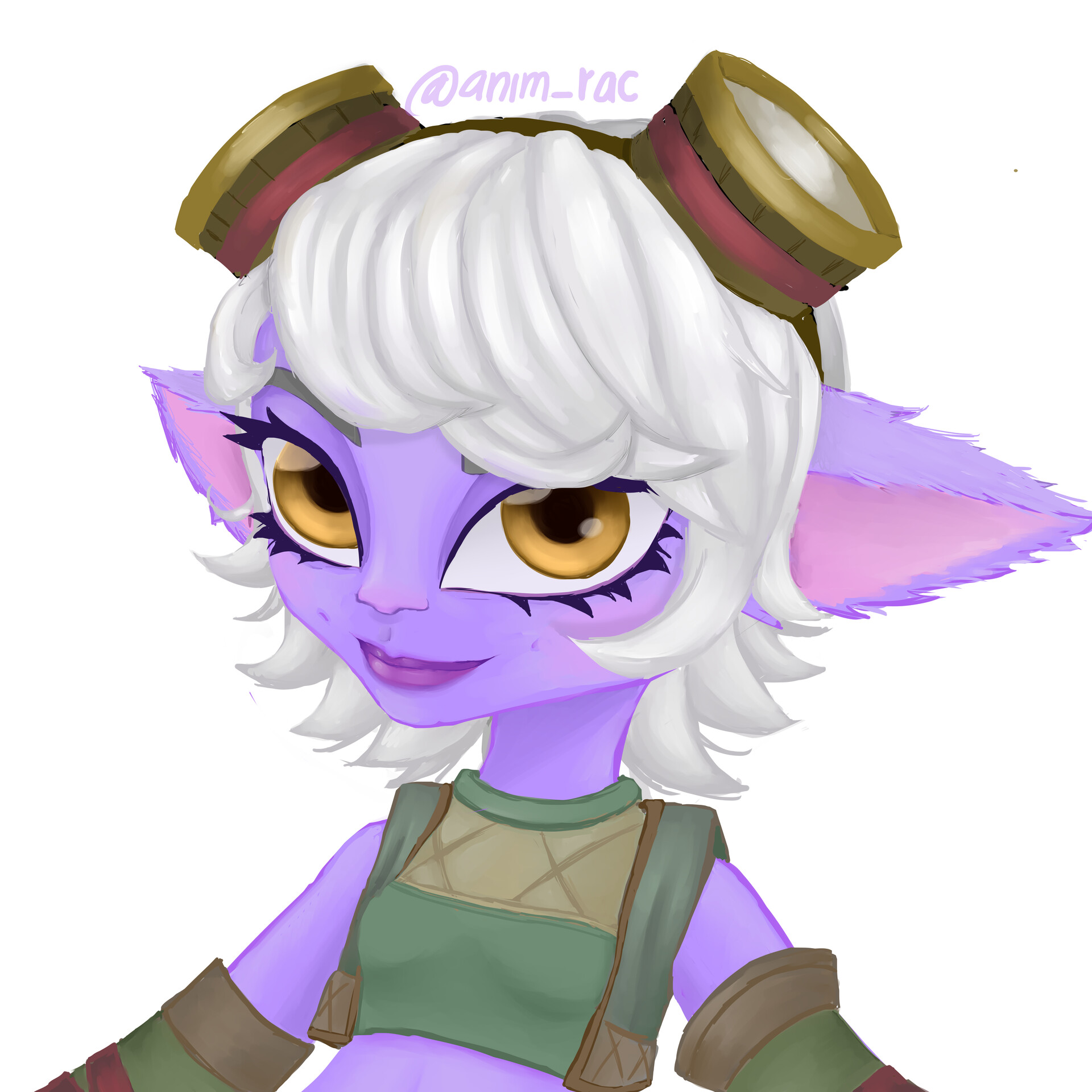 ArtStation - FanArt: Tristana (League of legeds).