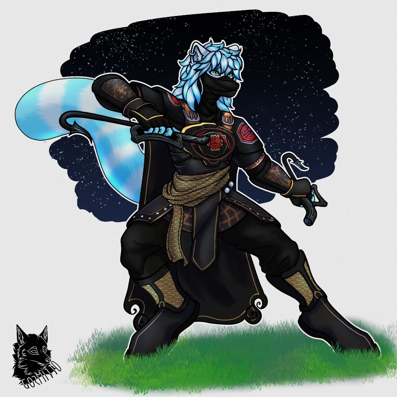 ArtStation - blu panda armor