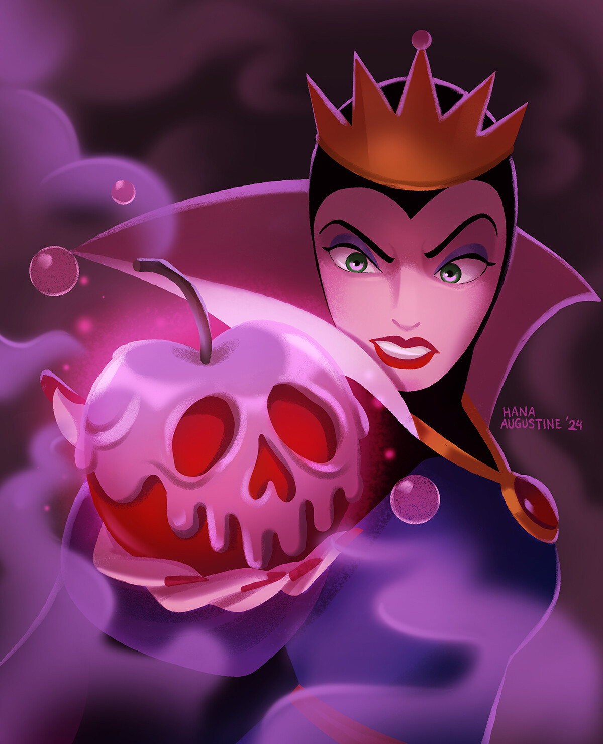 ArtStation - Disney Villain - The Evil Queen from Snow White