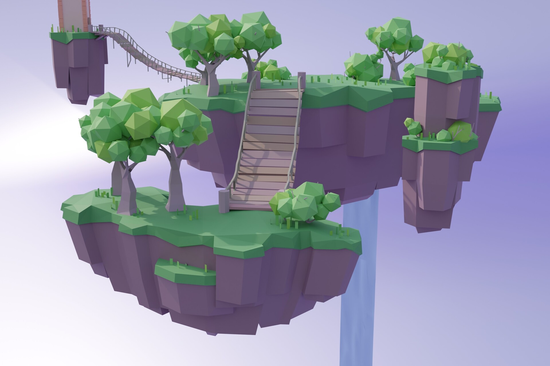 ArtStation - Floating Islands