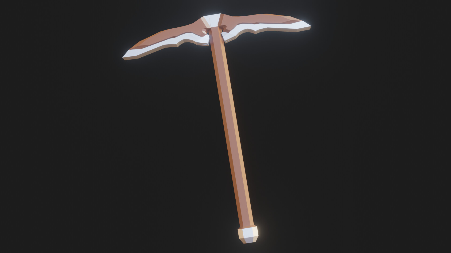 ArtStation - i make deep rock galactic picaxe in blender