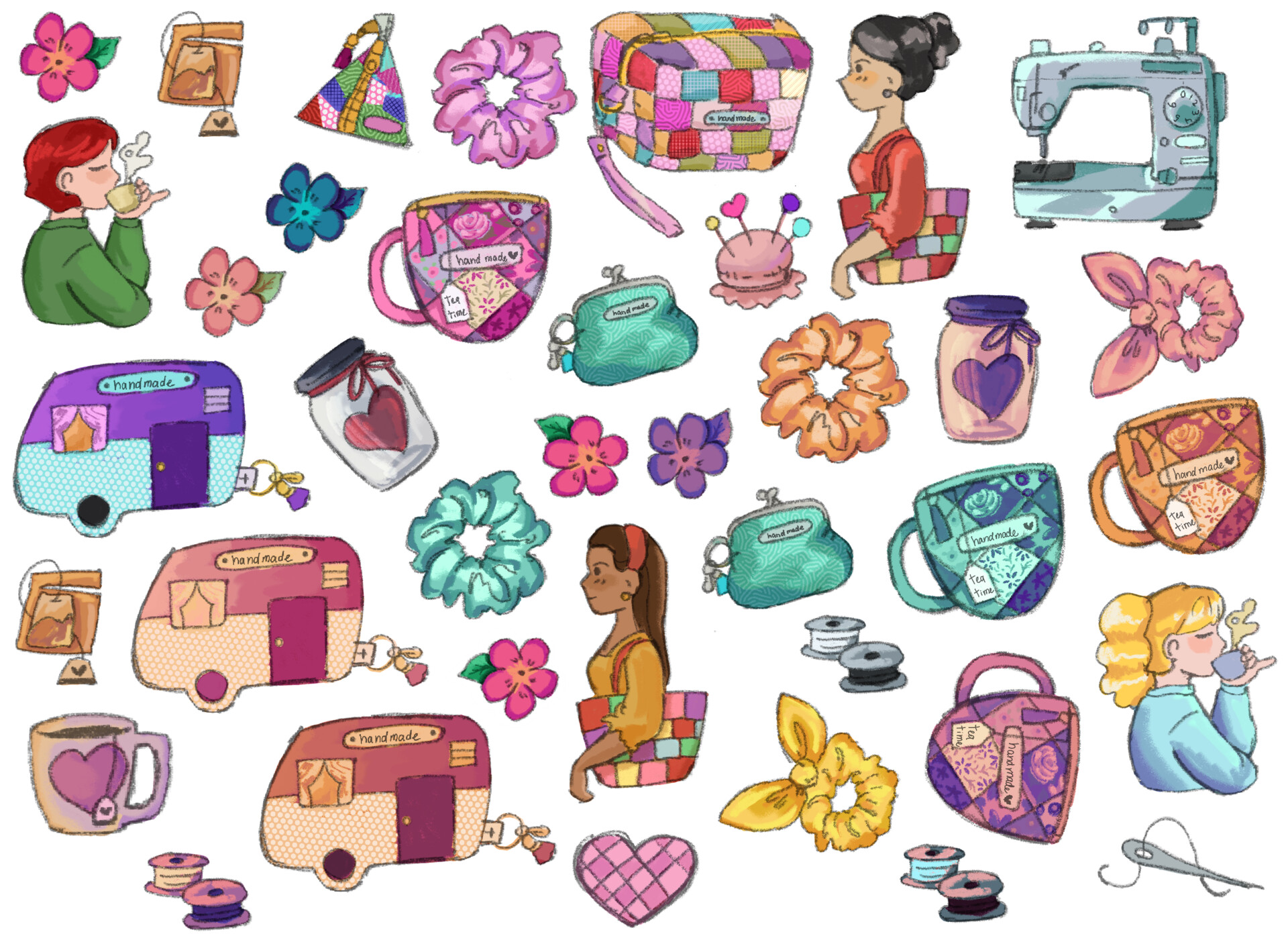 ArtStation - Sticker Designs